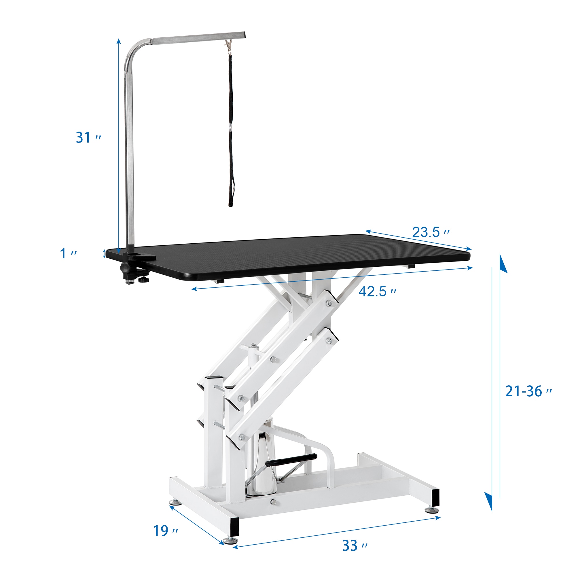 Tatayosi Hydraulic Dog Pet Grooming Table Heavy Duty Big Size Z-Lift ...