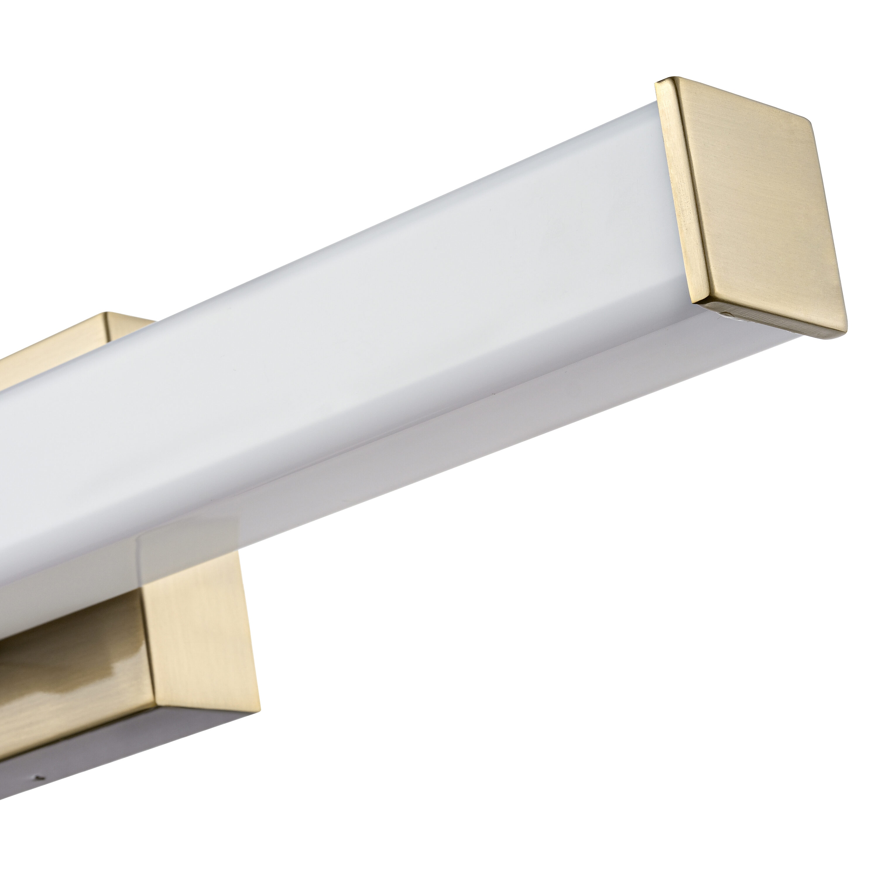 Millennium Lighting Tron 5.12-in 1 Light Brushed Gold Integrated LED ...