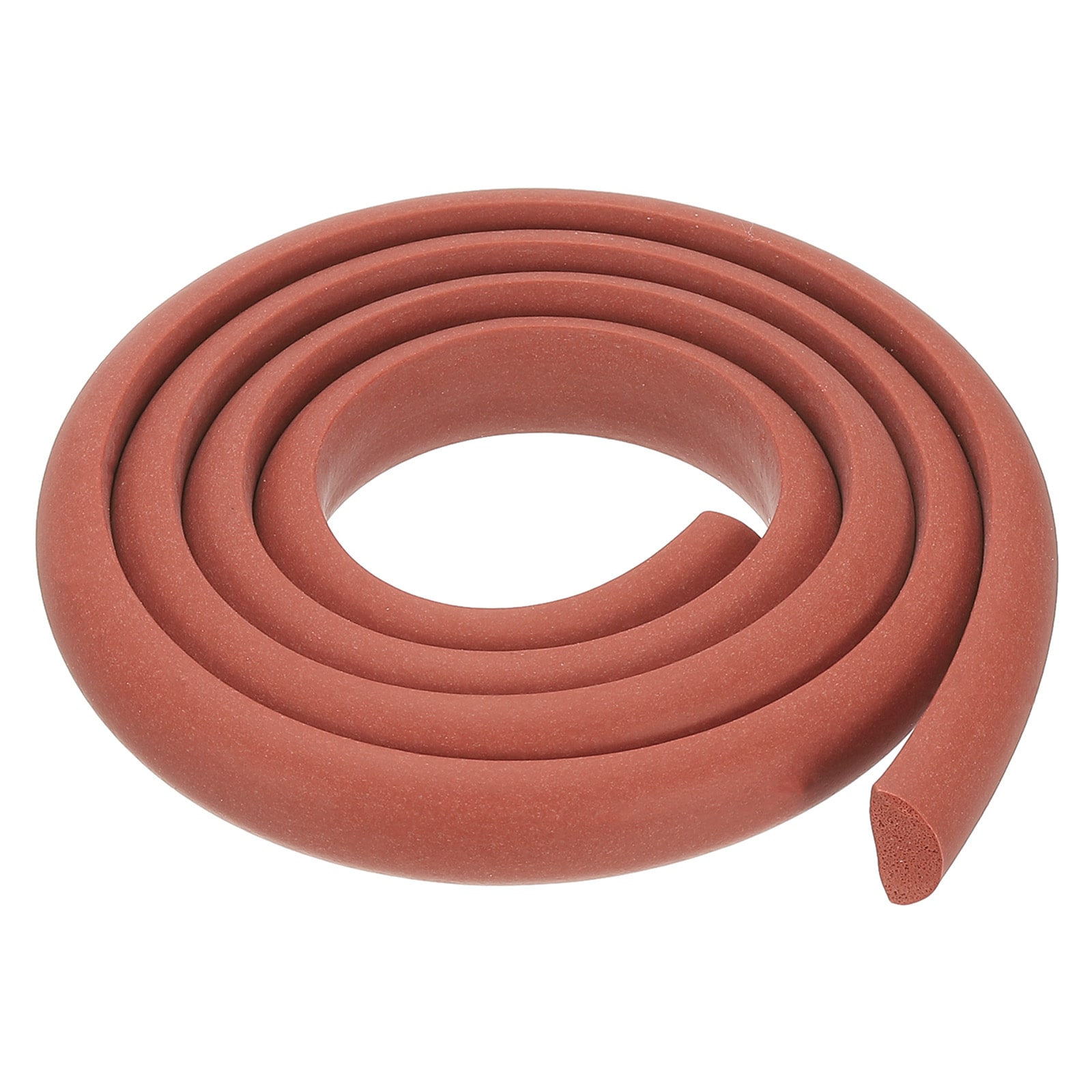 PATIKIL Silicone Foam Seal Strip 18mmx6mmx1m D Shape Seal Strip Backer ...