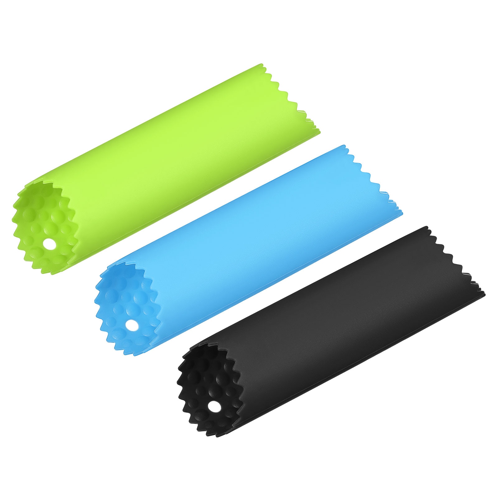 Unique Bargains Garlic Peeler Skin Remover Roller Keeper Silicone ...