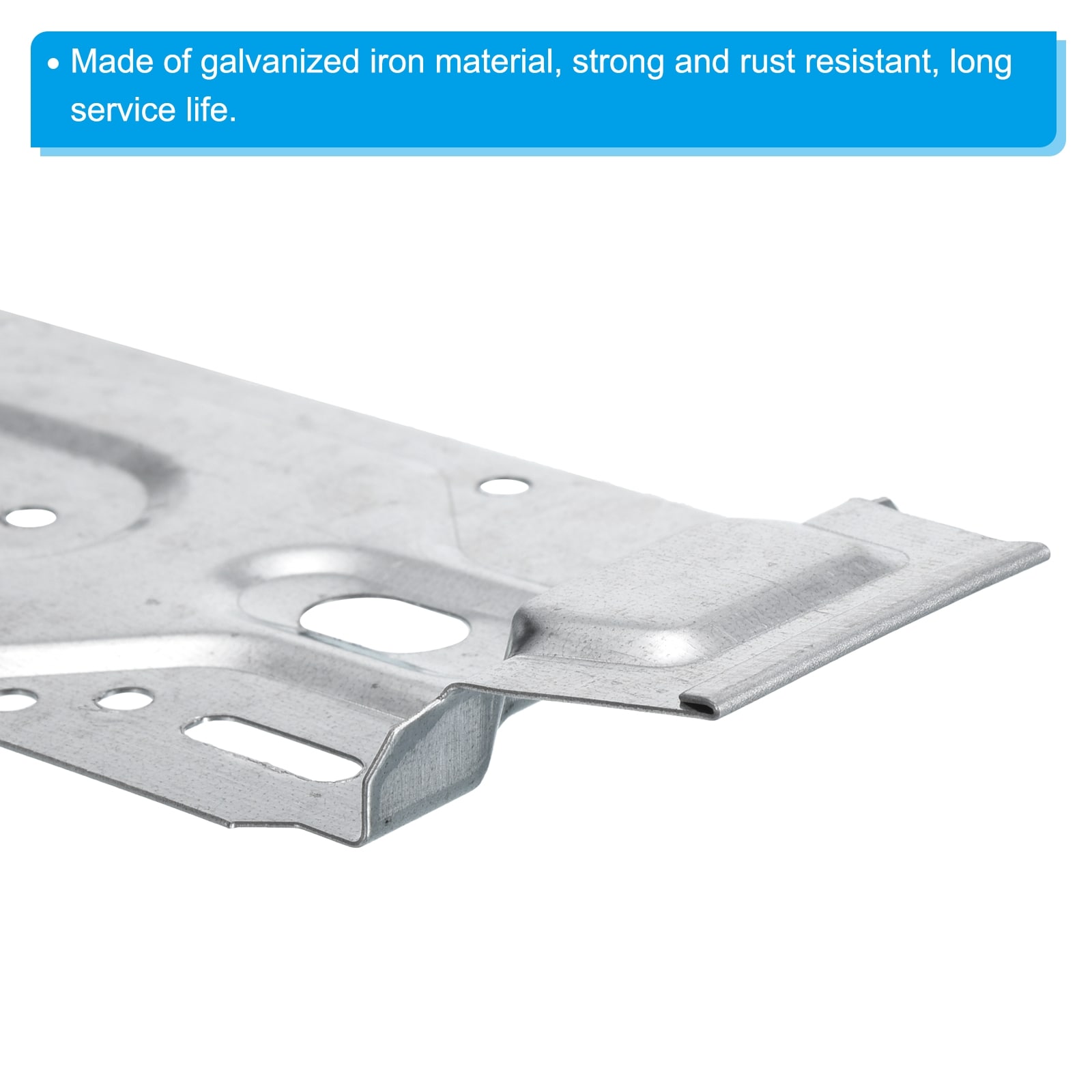 PATIKIL Air Conditioner Wall Mount Bracket 2 Pair Indoor Internal Unit ...