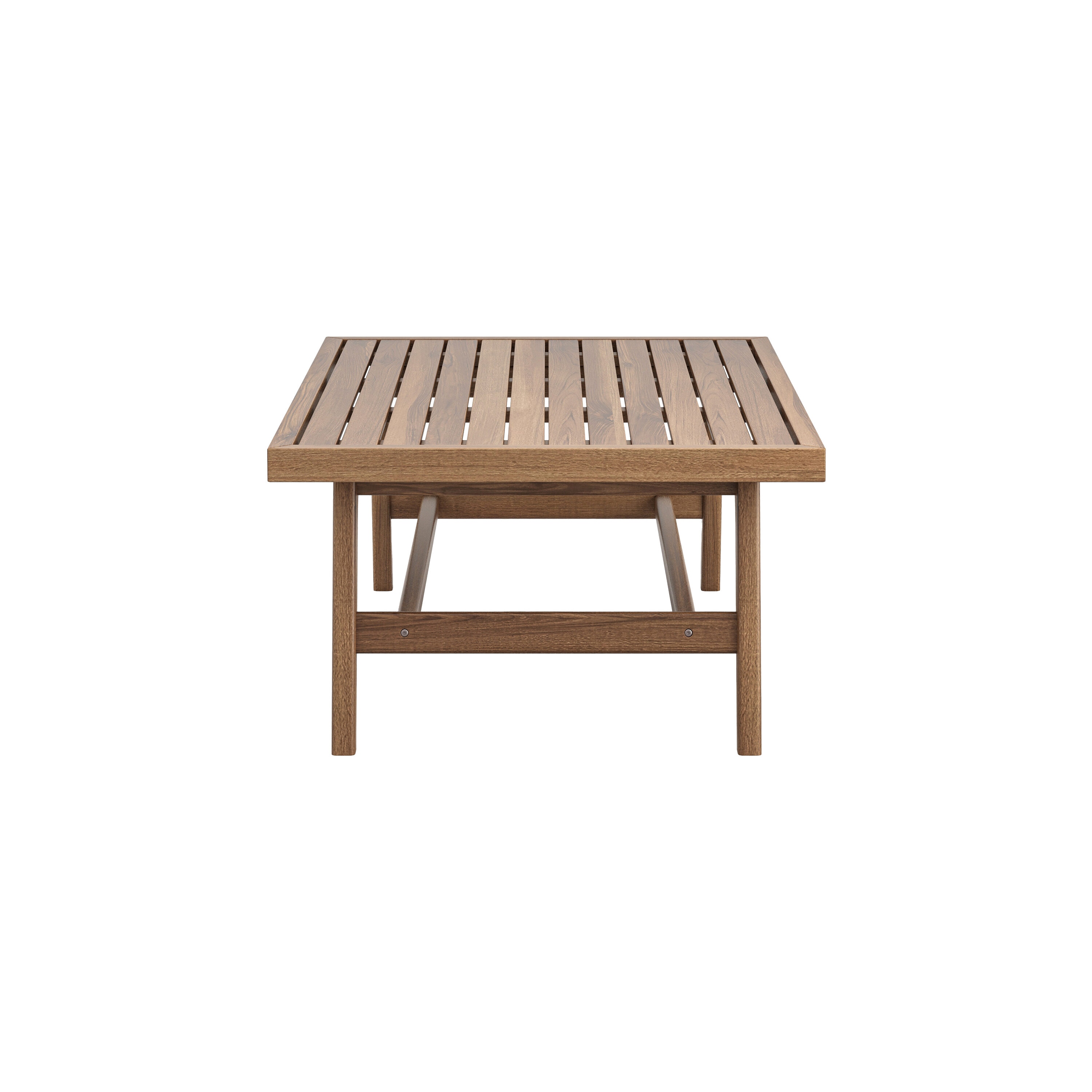 New Classic Furniture Ashton Rectangle Outdoor Coffee Table 27.6-in W x ...