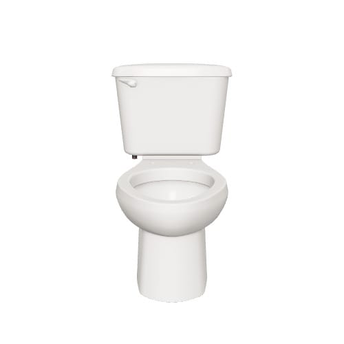 American Standard Colony White Single Elongated Standard height 2-piece ...
