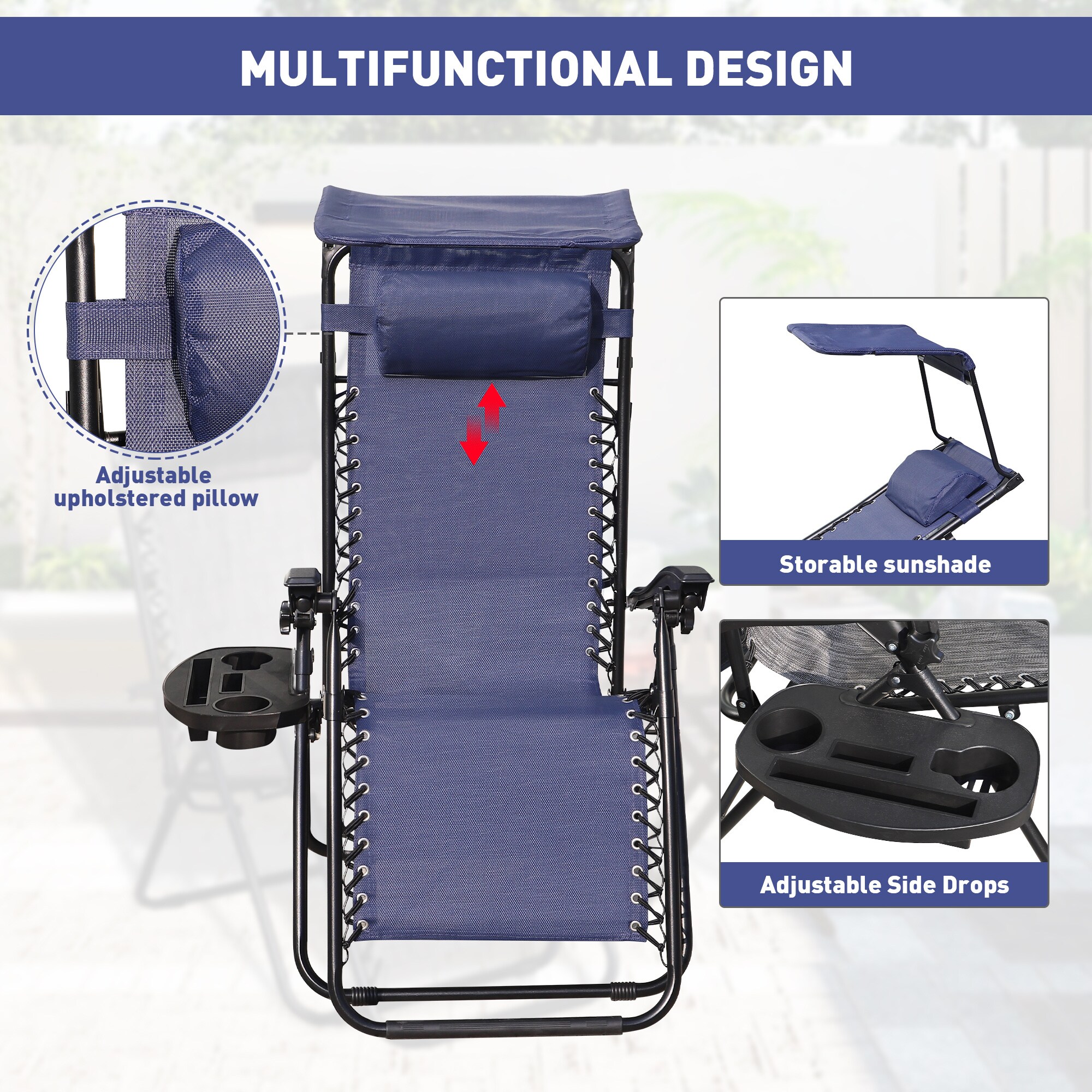 Maocao Hoom 3-person Black Steel Outdoor Swing JLH5ANG8 at Lowes.com