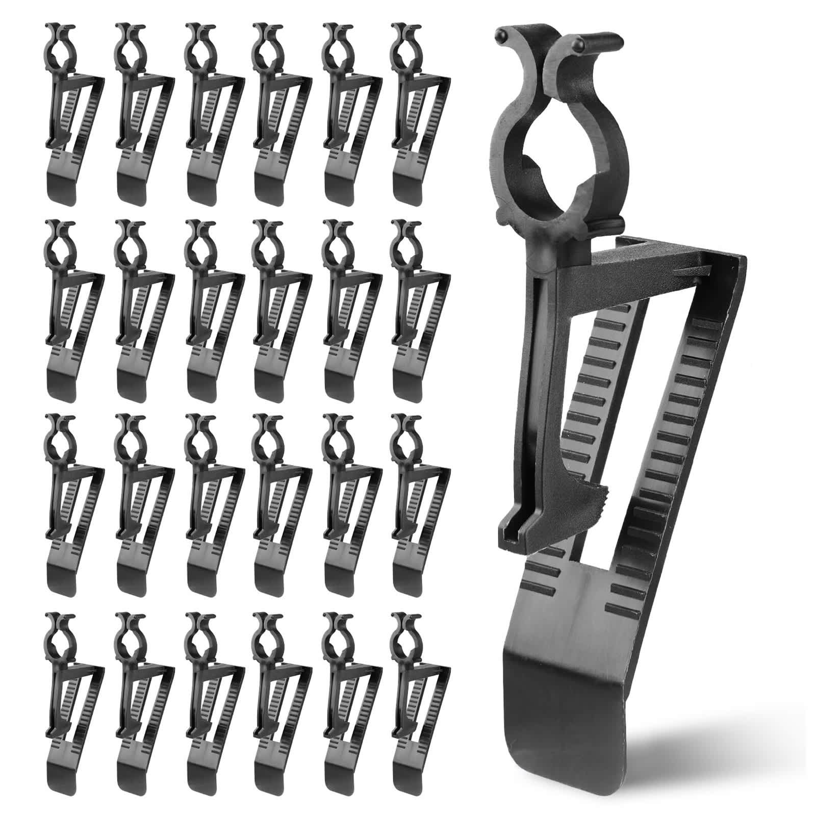 Etokfoks Universal Christmas Lights Shingle Clips 100 Count All in One ...