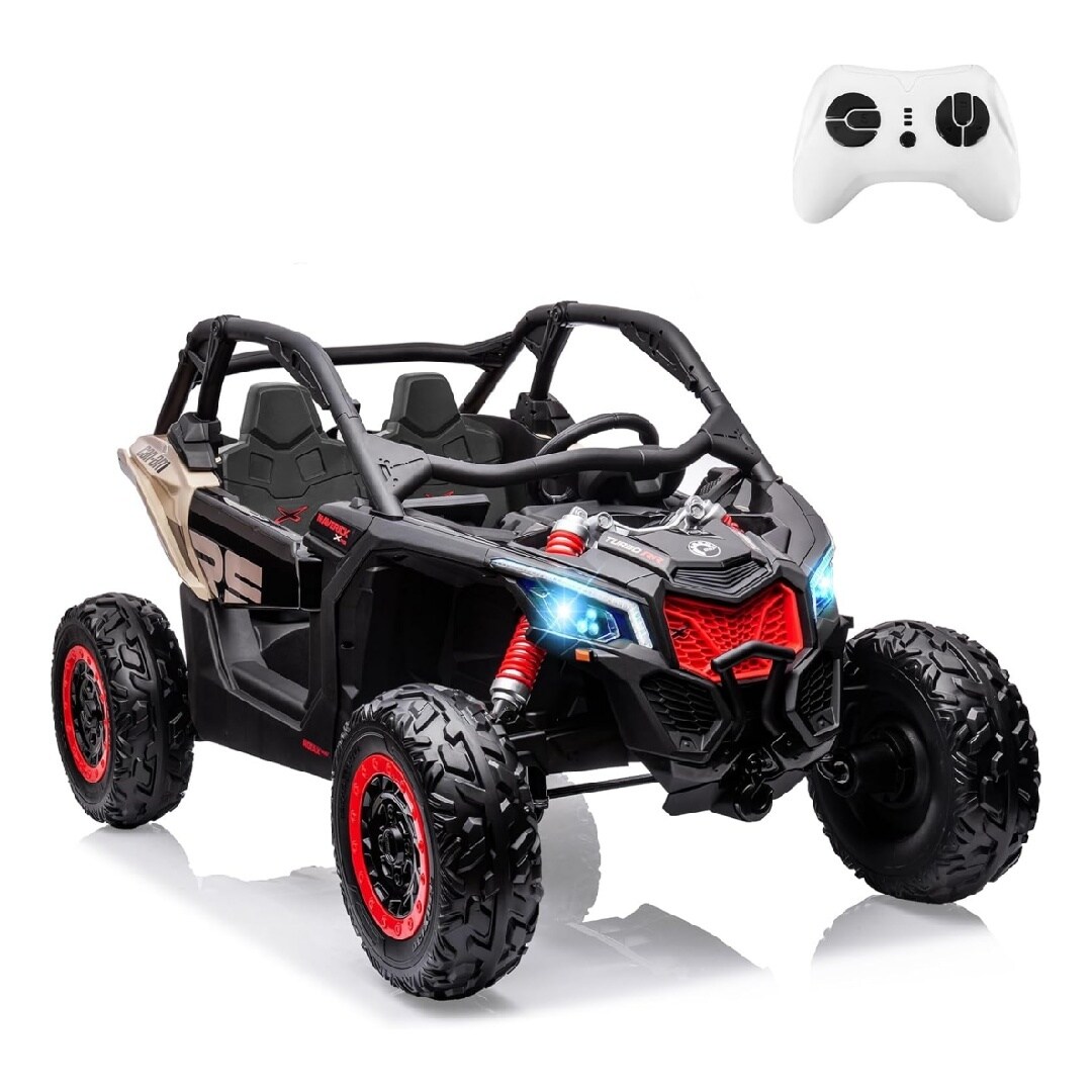 Garvee 2 Seats Ride on UTV with Remote Control for Kids 2 x 24V ...