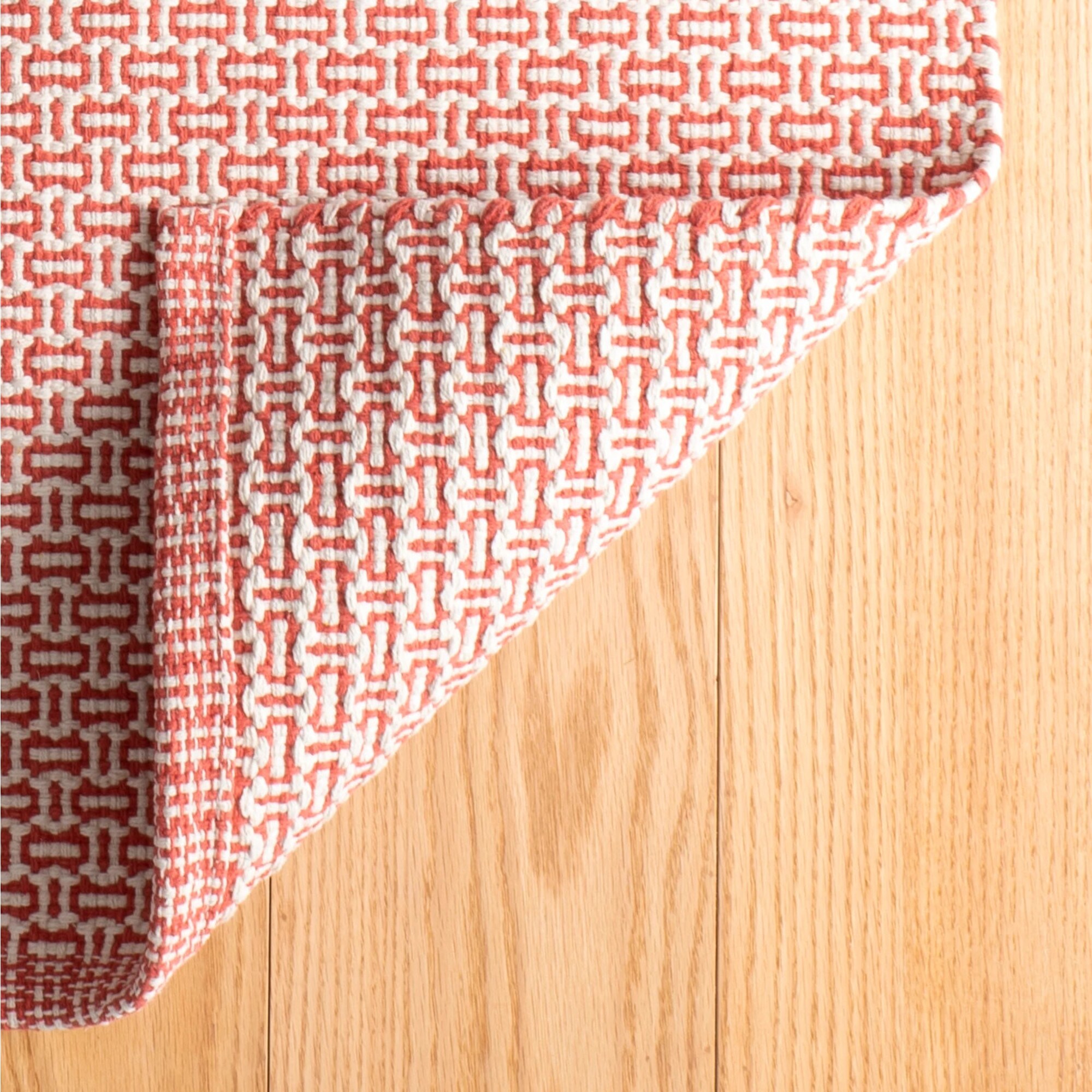 DASH & ALBERT Miss 9 x 13 Muffet Handwoven Cotton Rug in the Rugs ...