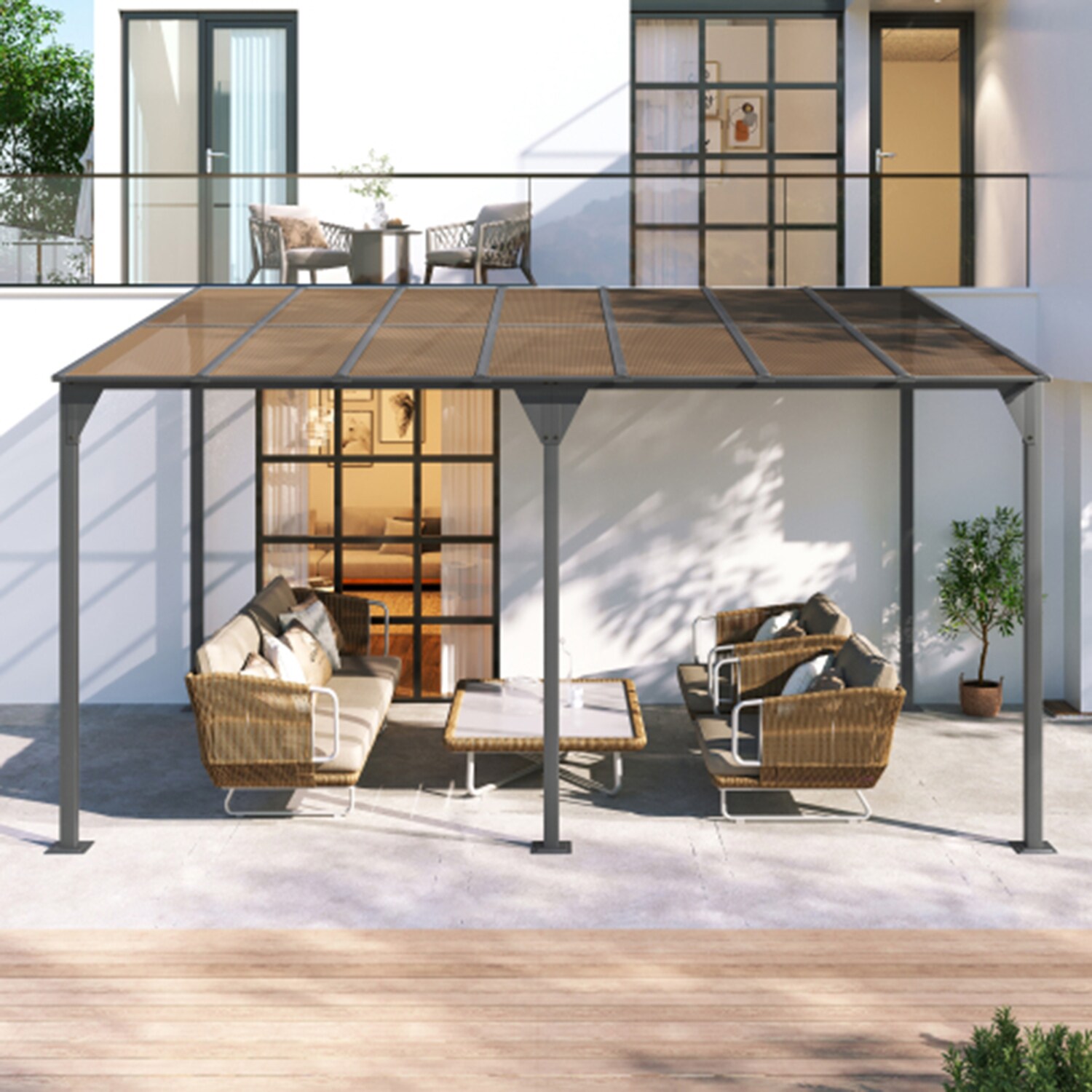 Iron-Frame Solarium Gazebos at Lowes.com