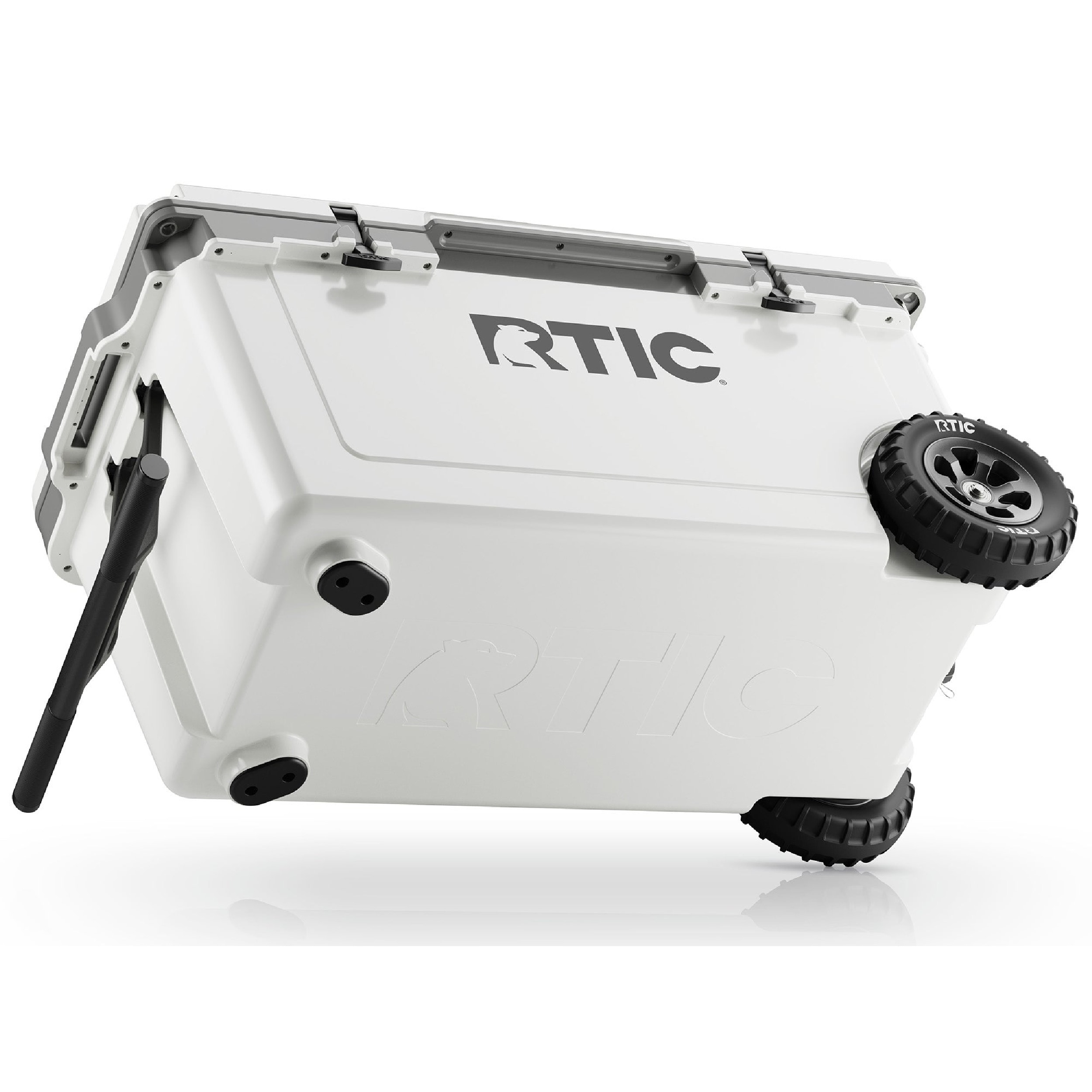 RTIC Outdoors White Grey 72 Quart(s) Hard Insulated Wheeled Chest ...