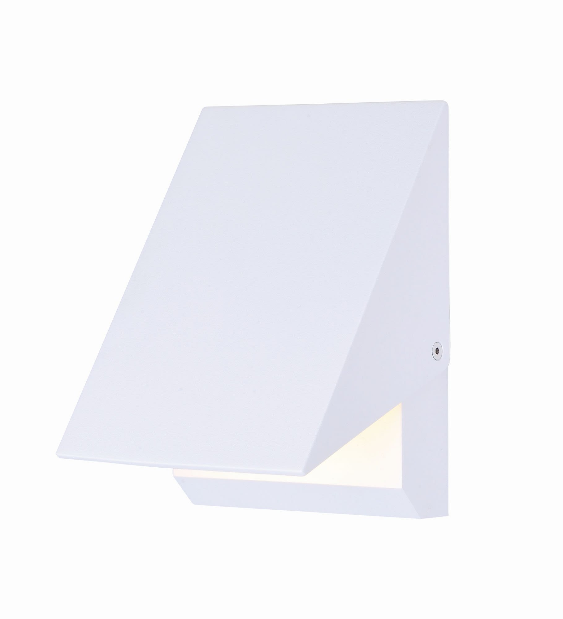 ET2 Alumilux Tilt 1-Light Contemporary / Modern White Led Outdoor Wall ...