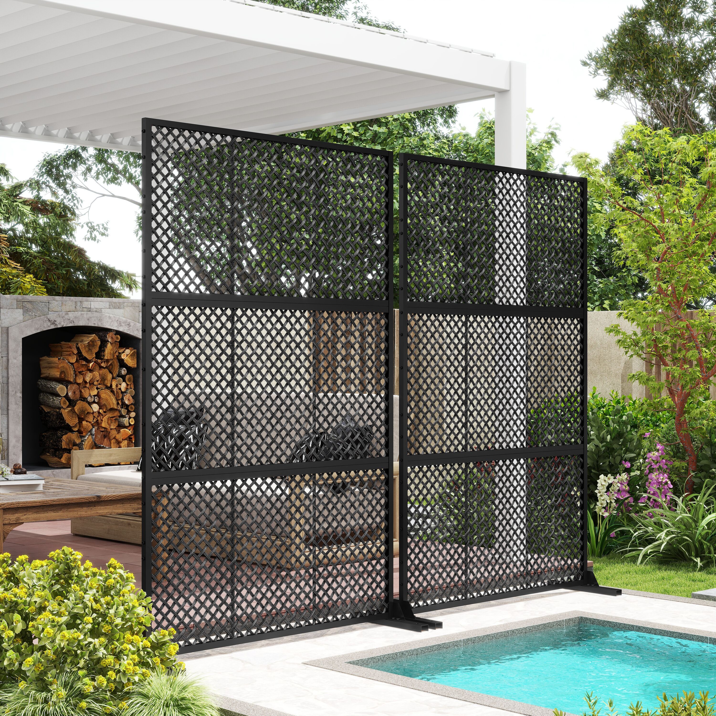 Dreamsidea Outdoor Elegant Design Rust Resistant Galvanized Steel ...