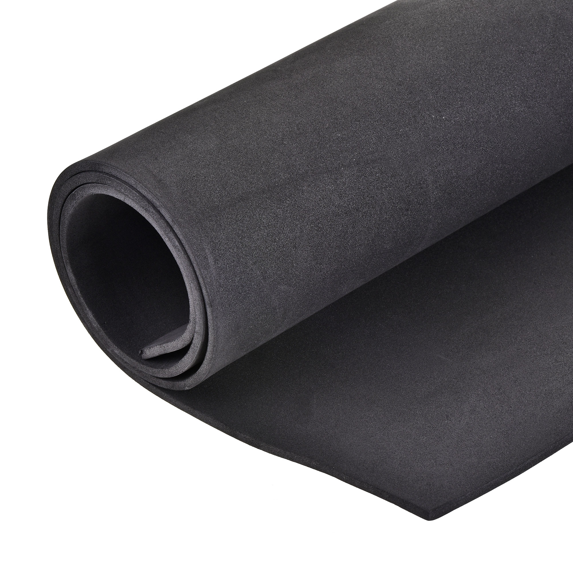 Unique Bargains Black EVA Foam Sheets Roll 13 x 39 Inch 5mm Thick for ...