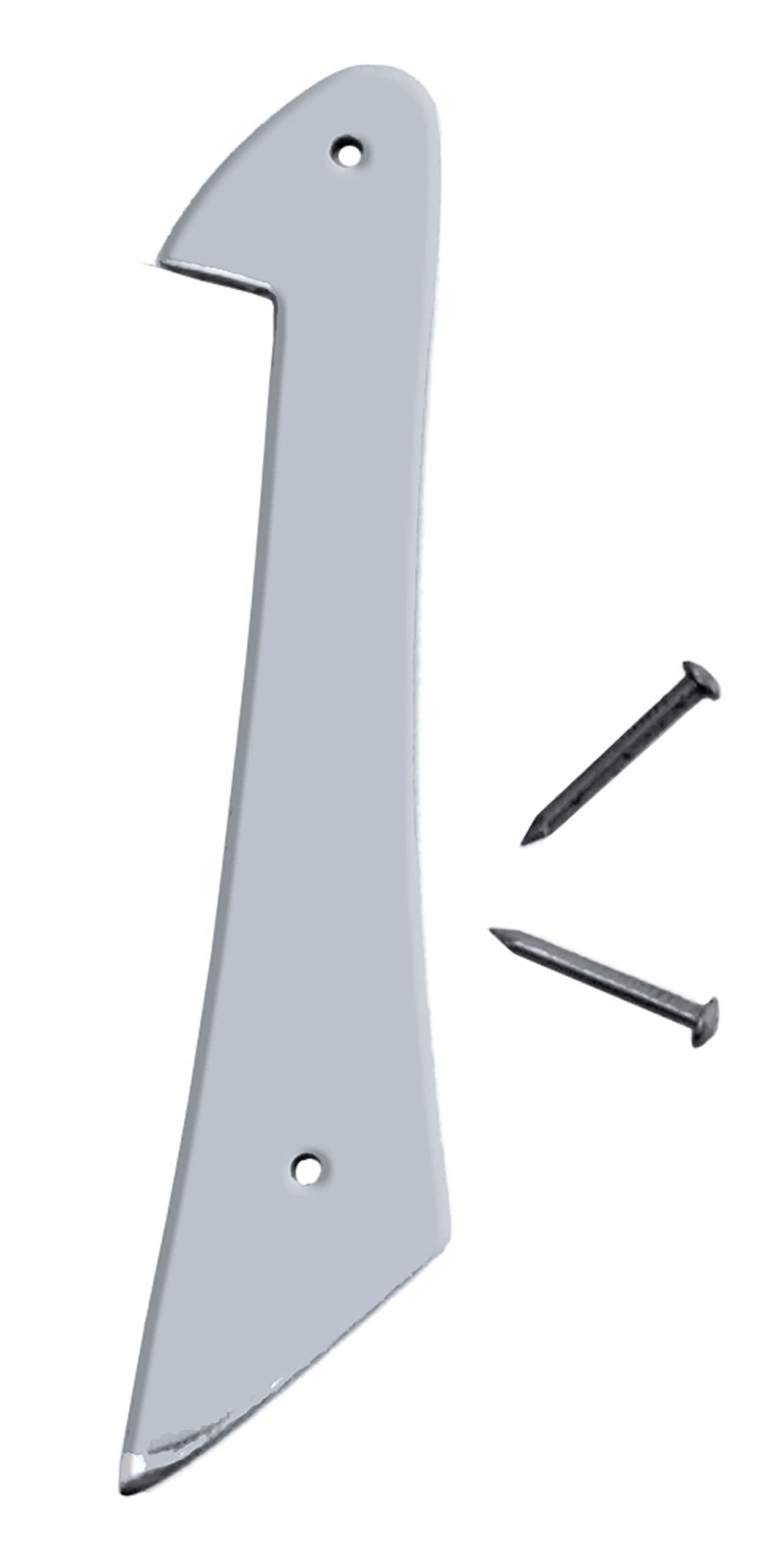 Hy-Ko Products Prestige House Number 1 (One) 4 Inch High Satin Nickel ...