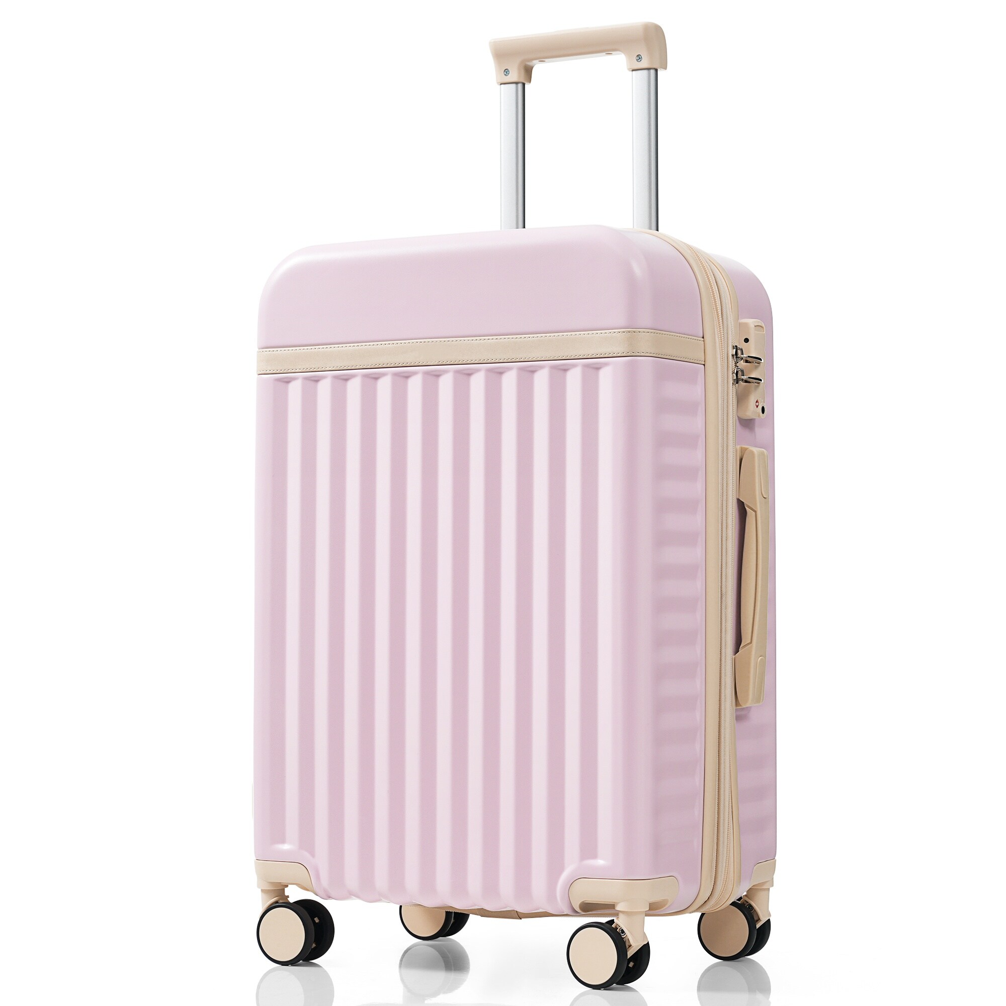 LOVMOR Luggage Set of 3 20inch with USB Port front opening design ...