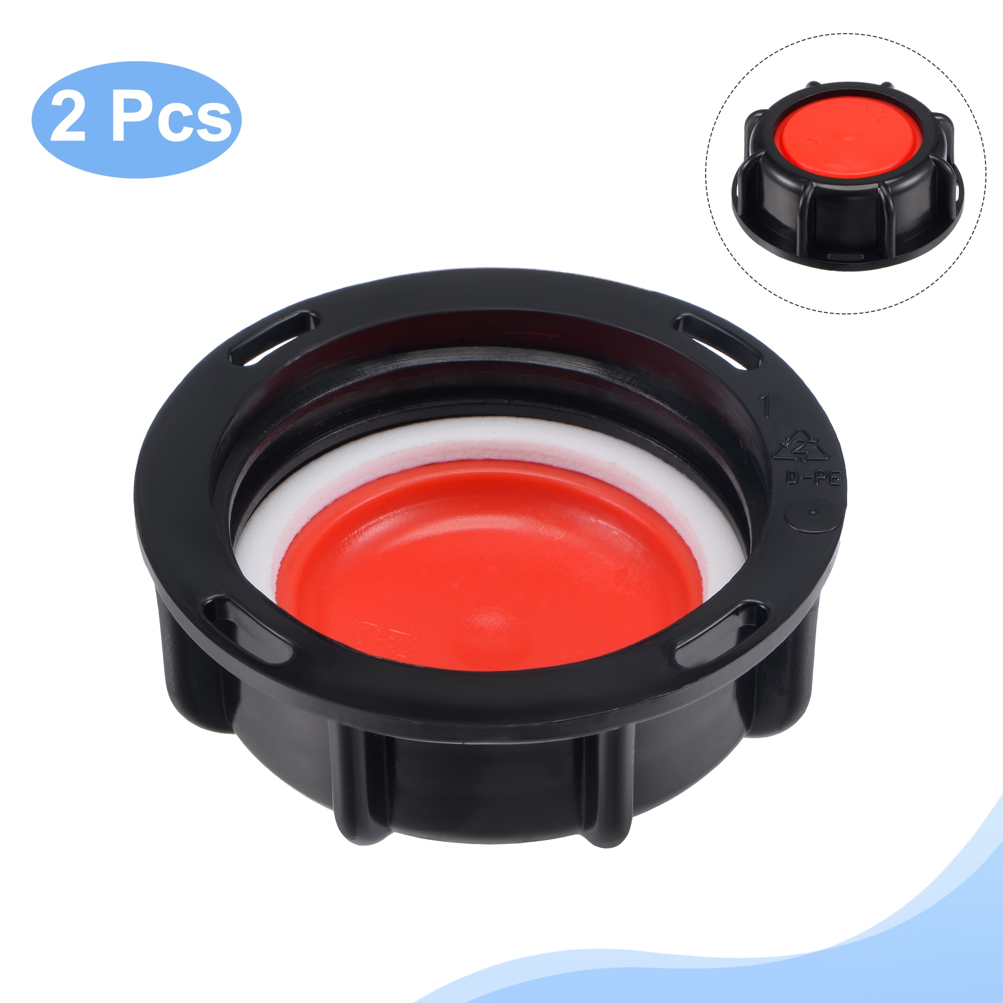 Unique Bargains IBC Tank Valve Adapter 56mm ID Coarse Female Thread ...