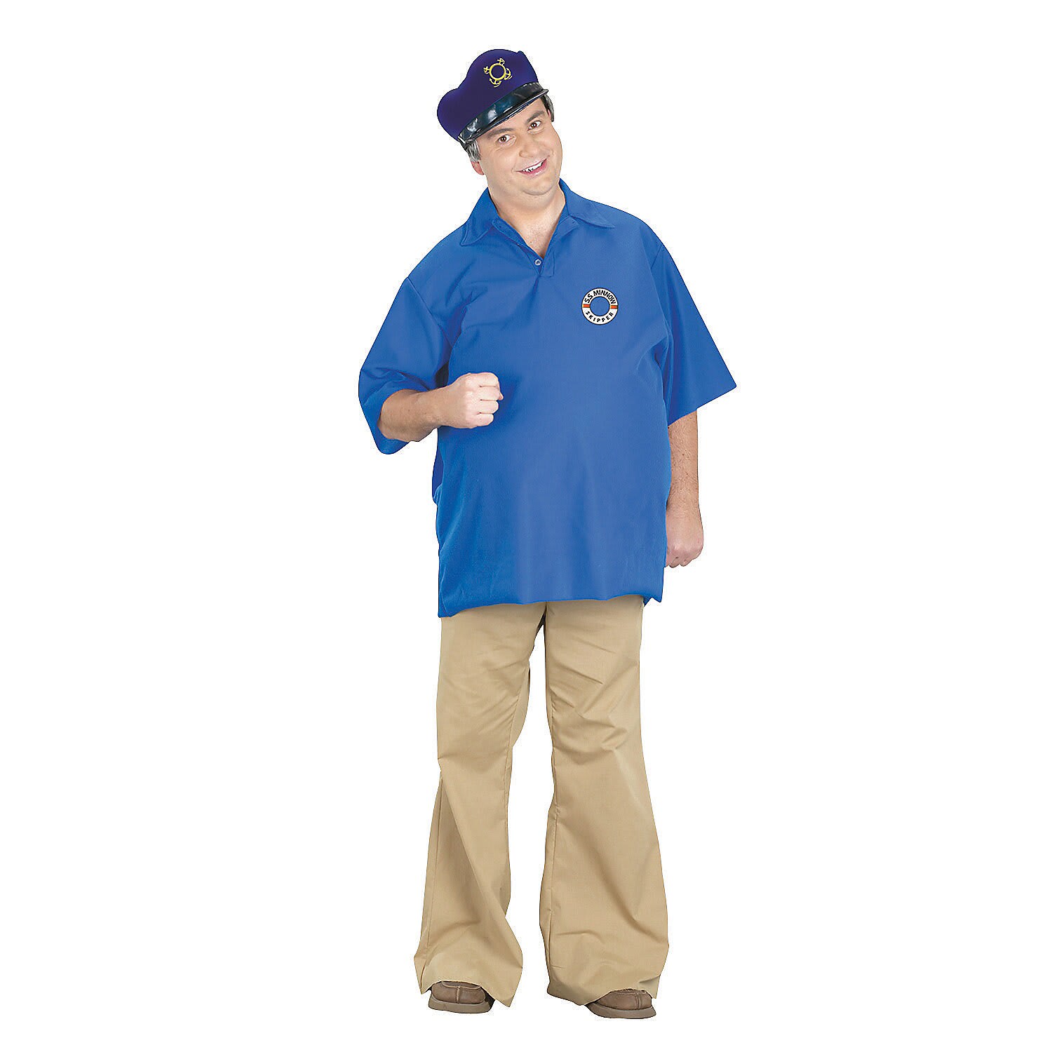 Halloween Express Men's Gilligan's Island Skipper Costume - Standard at ...