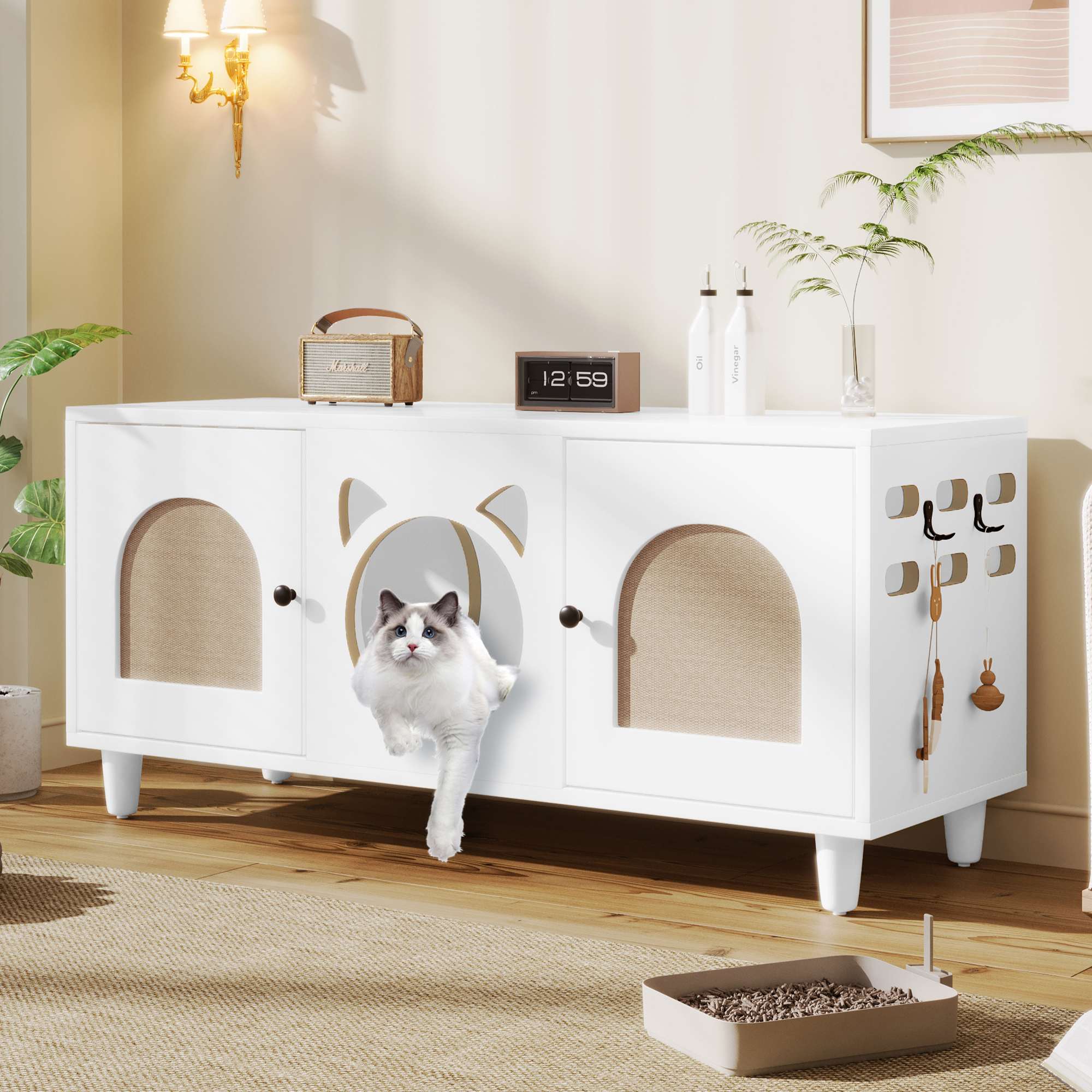 17.7-Inch-Wide Litter Box Concealment at Lowes.com