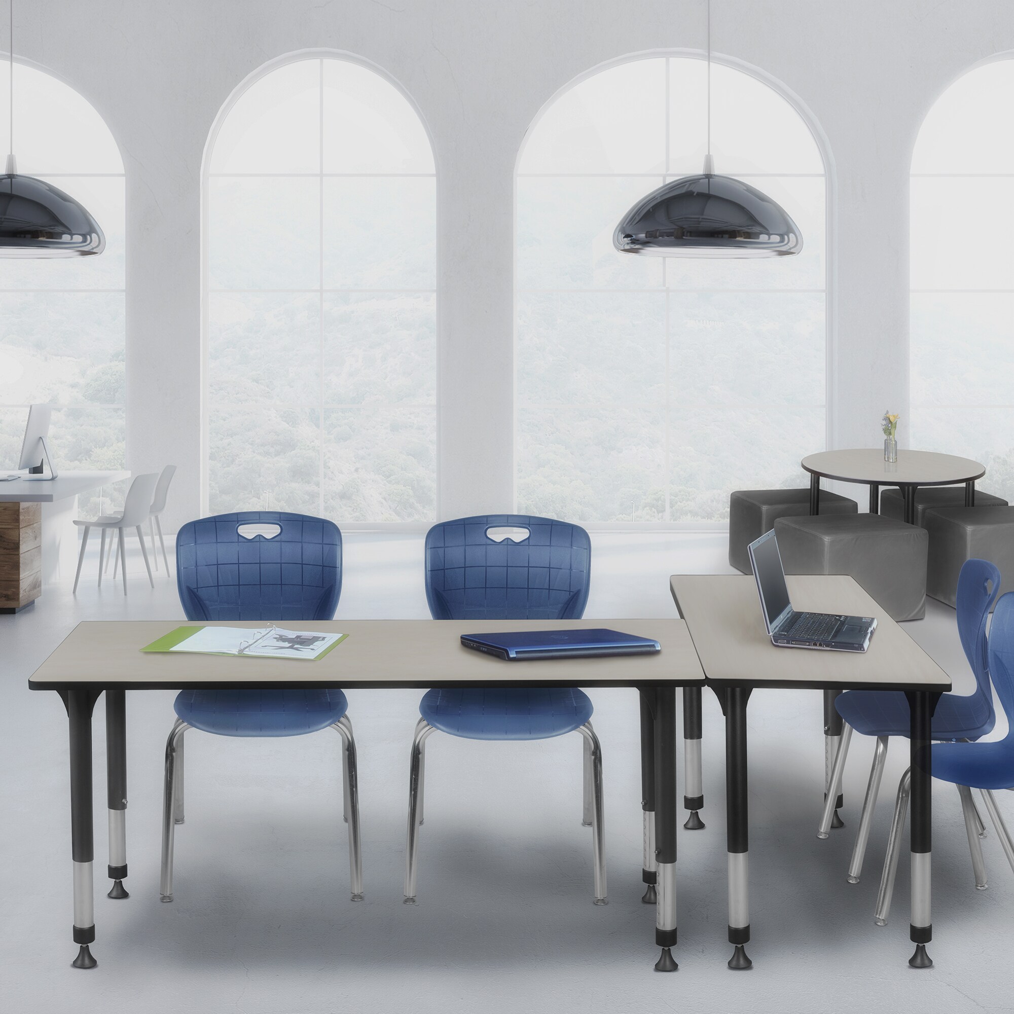 Regency Classroom Table Chair Sets 72-in Multiple colors/finishes ...