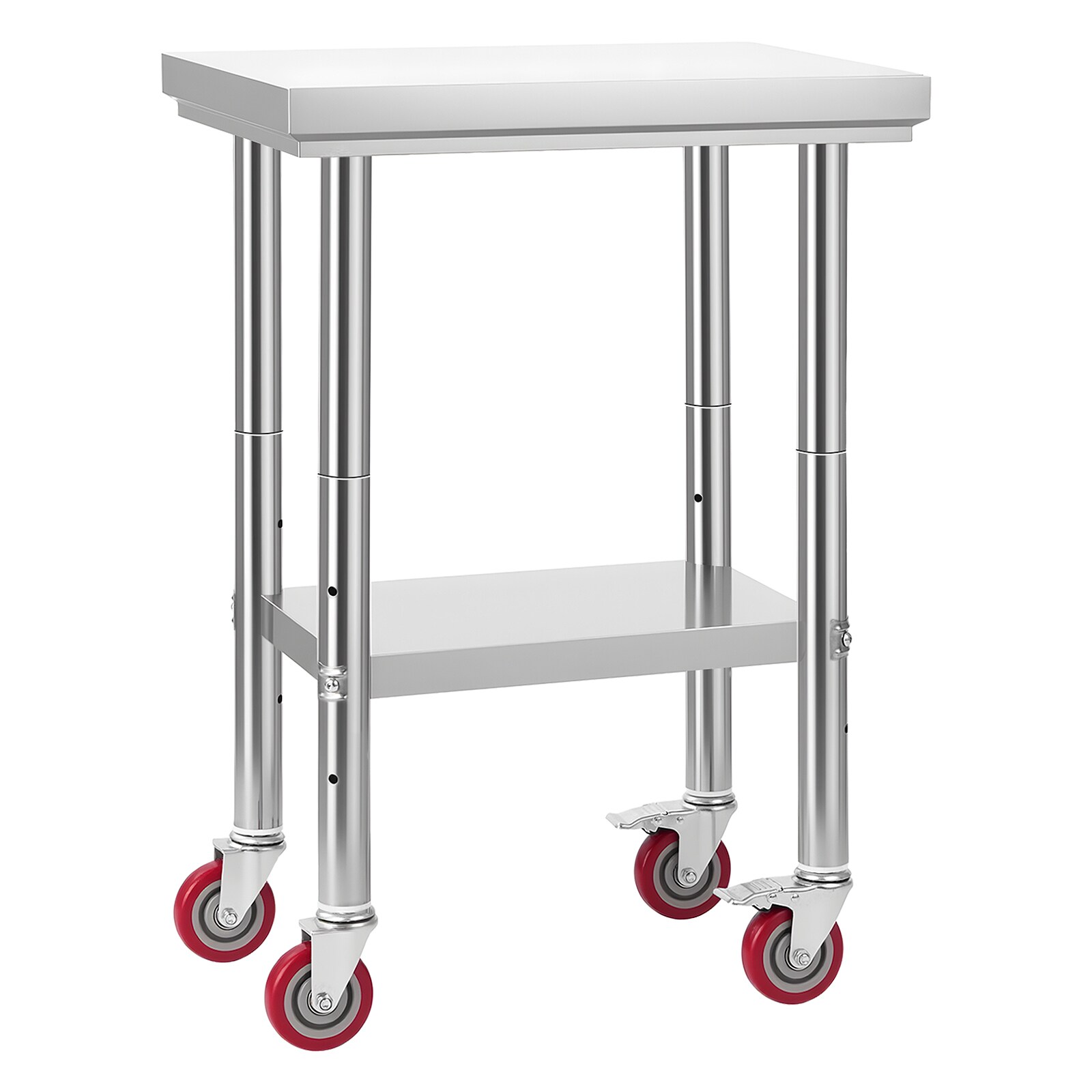 Blisstyle Stainless Steel Table 24 X 18 Inches Food Prep Worktable with ...