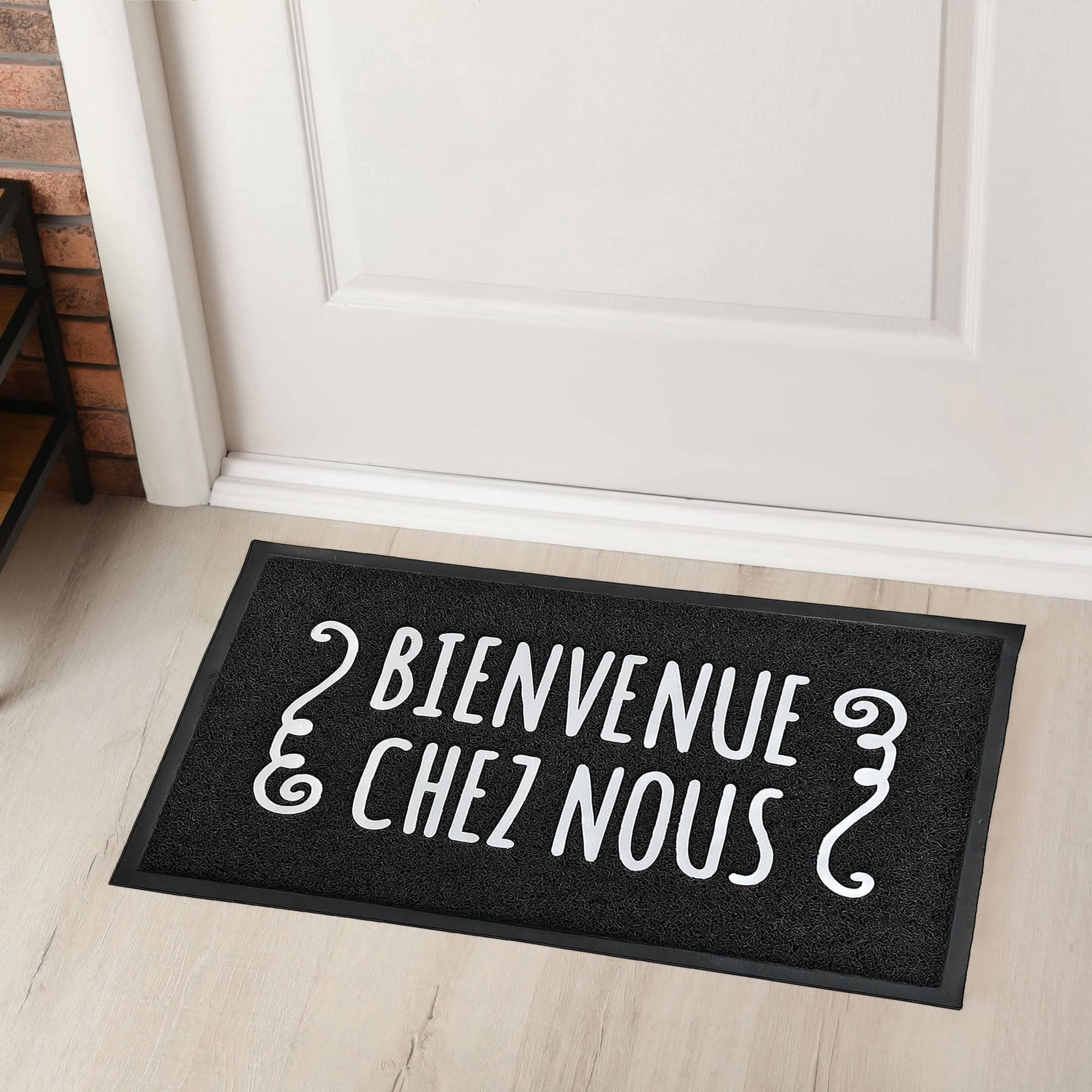 EVIDECO FRENCH HOME GOODS 18 x 30-in Outdoor Printed Front Door Mat ...