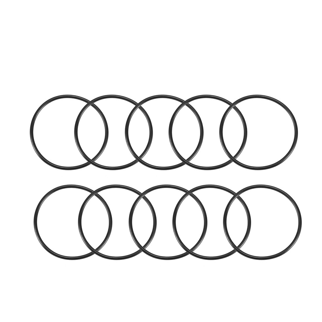 Unique Bargains Nitrile Rubber O-Rings 88mm OD 80mm ID 4mm Width Metric ...