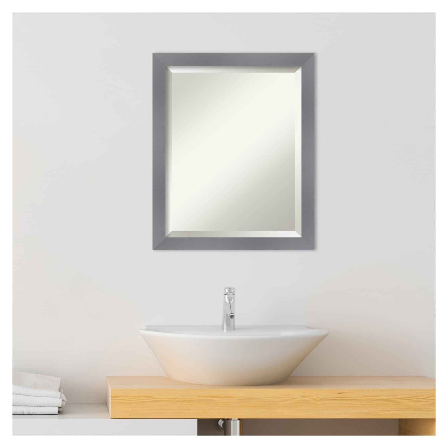 Amanti Art Edwin Grey Frame 18.5-in W x 22.5-in H Edwin Grey Framed ...