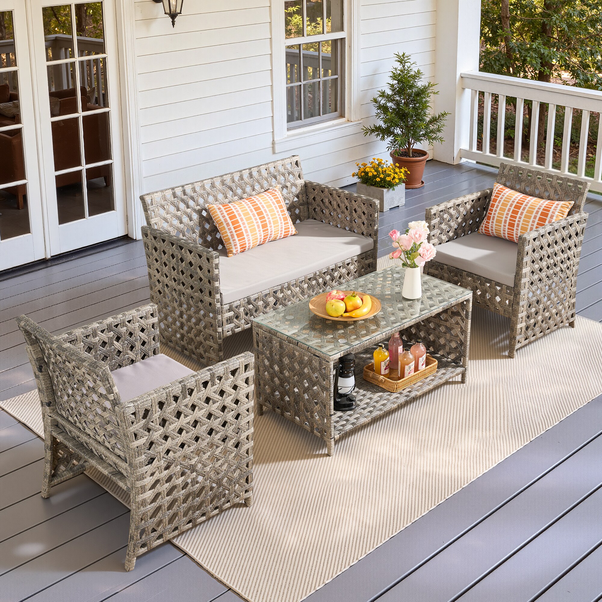 Solid Patio Sectionals & Sofas at Lowes.com