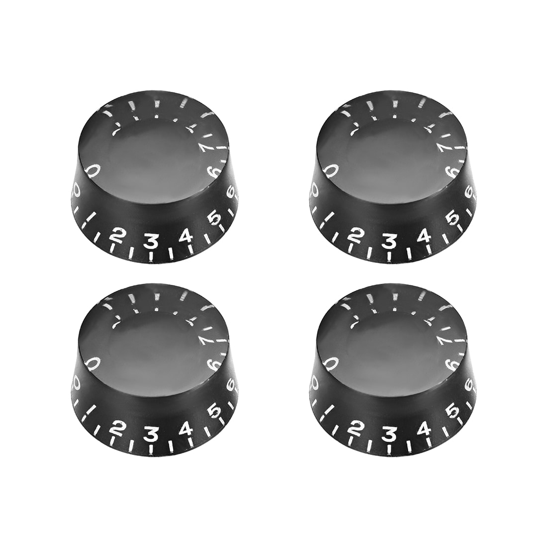 Unique Bargains 4pcs 6mm Potentiometer Control Knobs for LP Electric ...