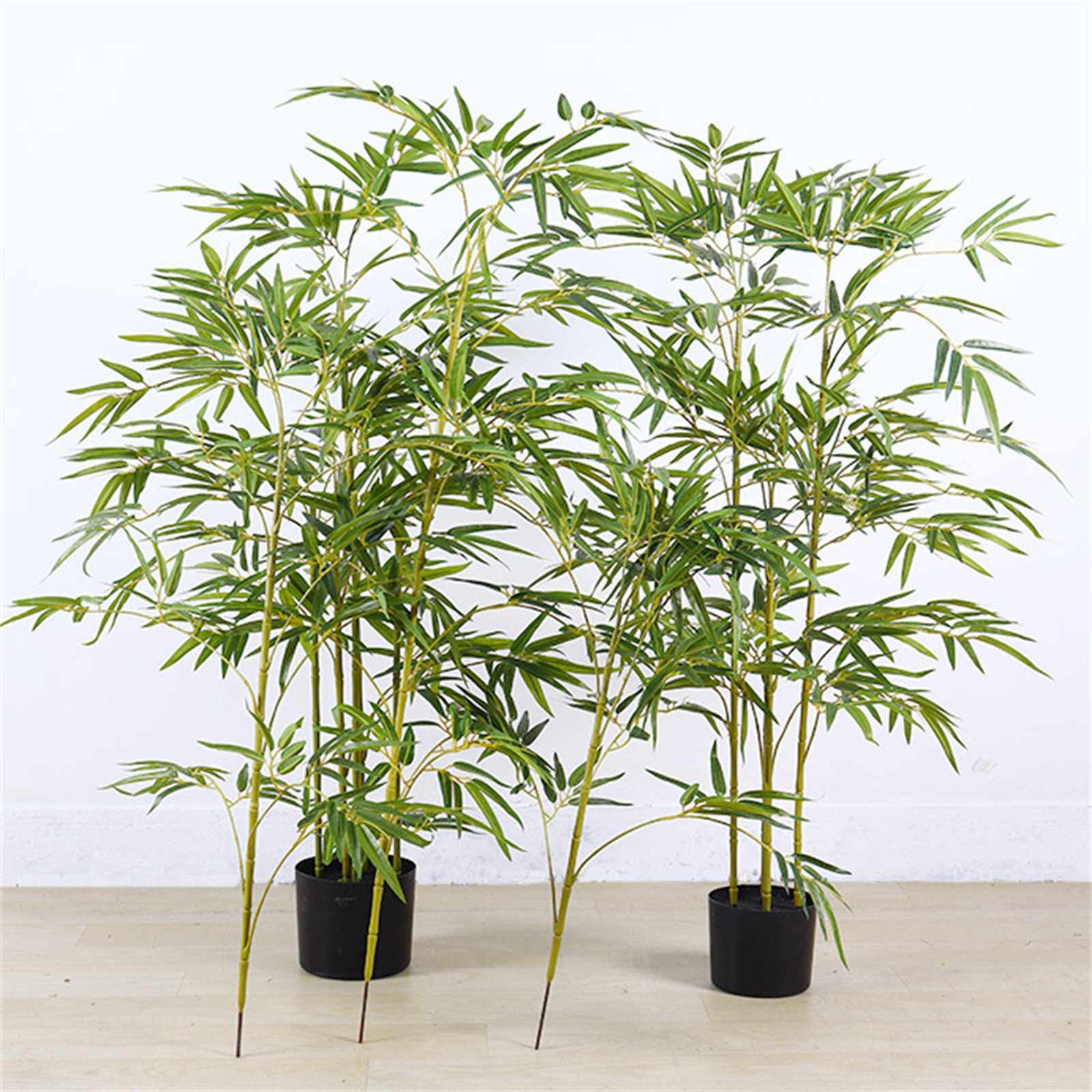 GarveeLife Artificial bamboo tree/ lifelike fau+ tree in pot with ...