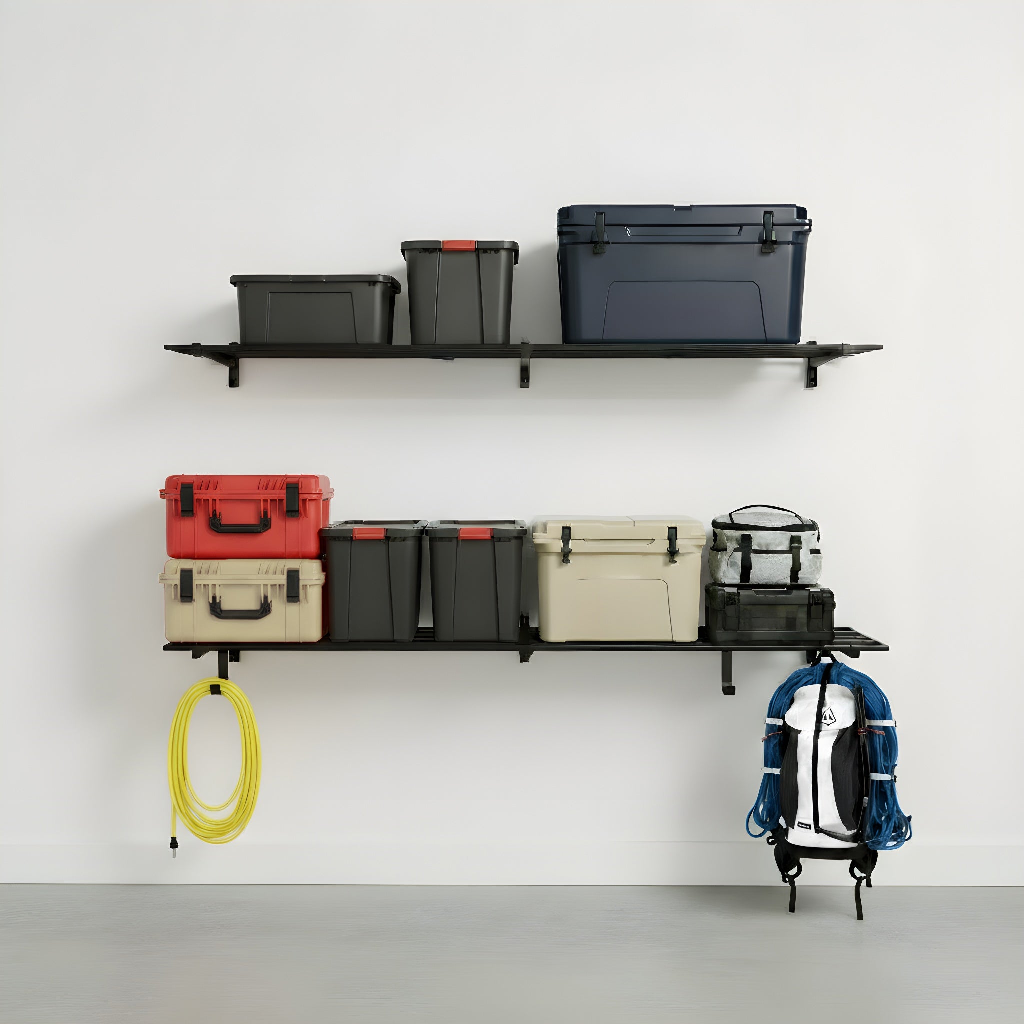 StoreYourBoard 1' x 6' Bristol Garage Wall Mount Shelves 2-Pack in the ...