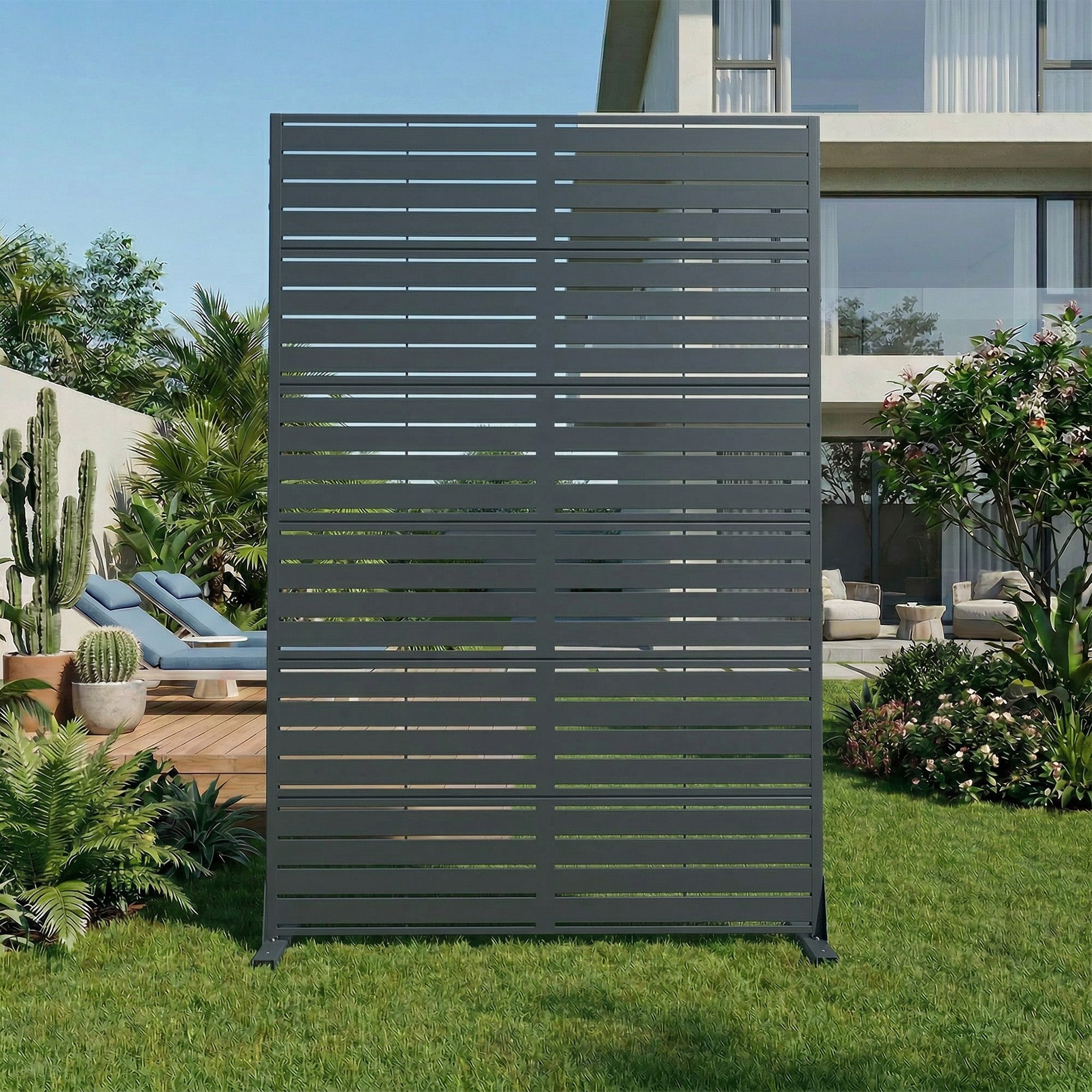 Aluminum Gray Outdoor Privacy Screens at Lowes.com