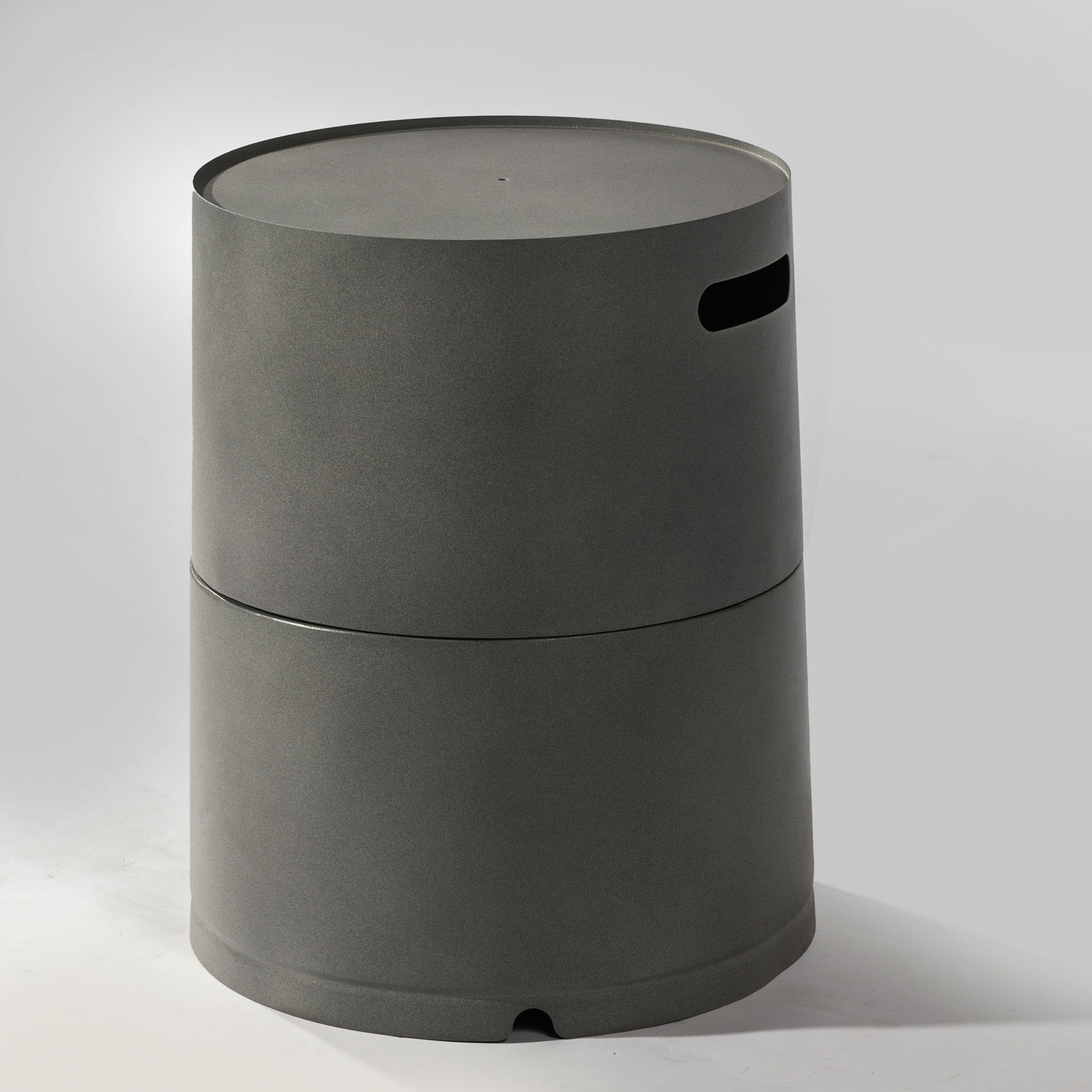 Boyel Living Steel Propane Tank Cover Round Tank Holder Hide-away Side ...