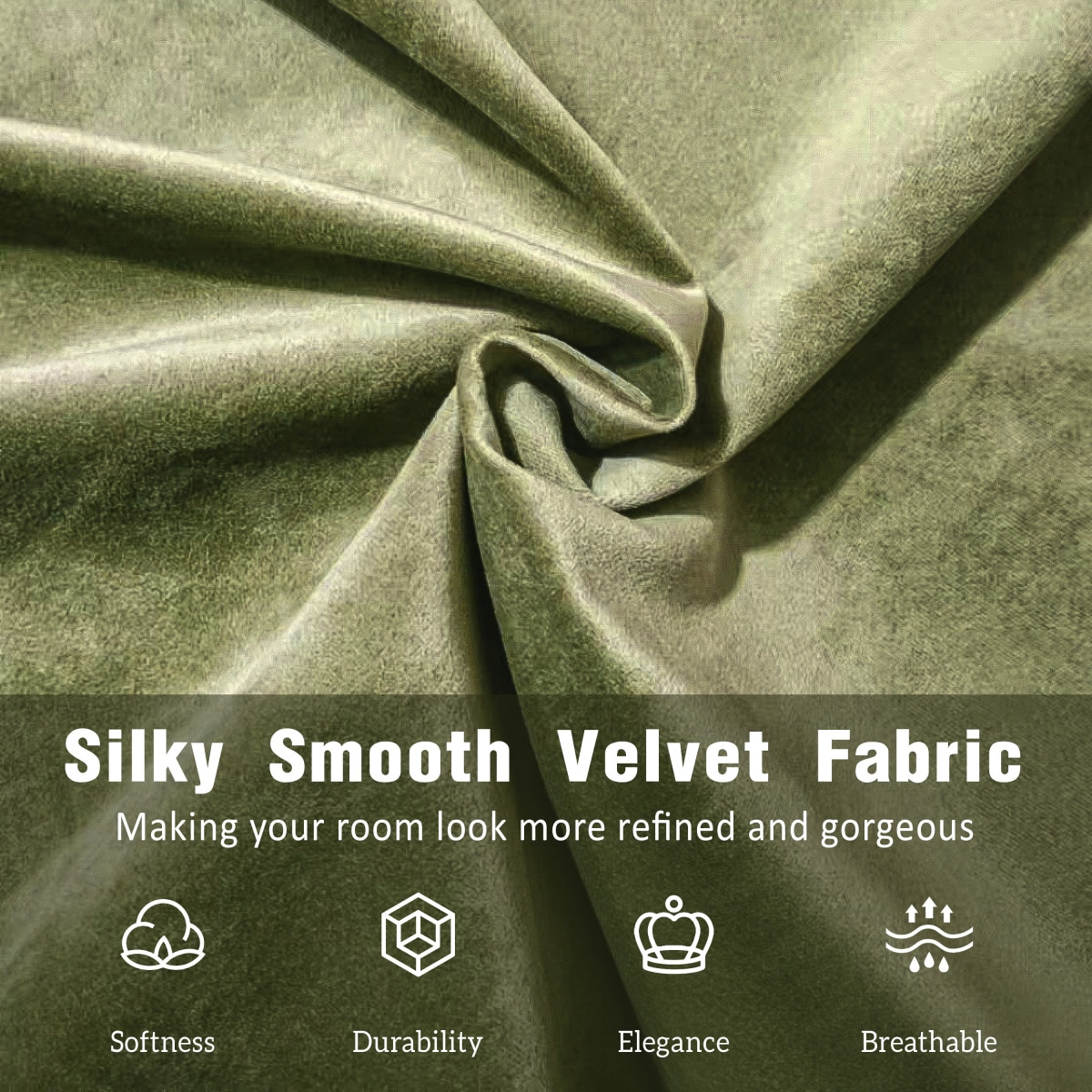 Streamdale Furniture Streamdale King Size Velvet Upholstered Bed Frame ...