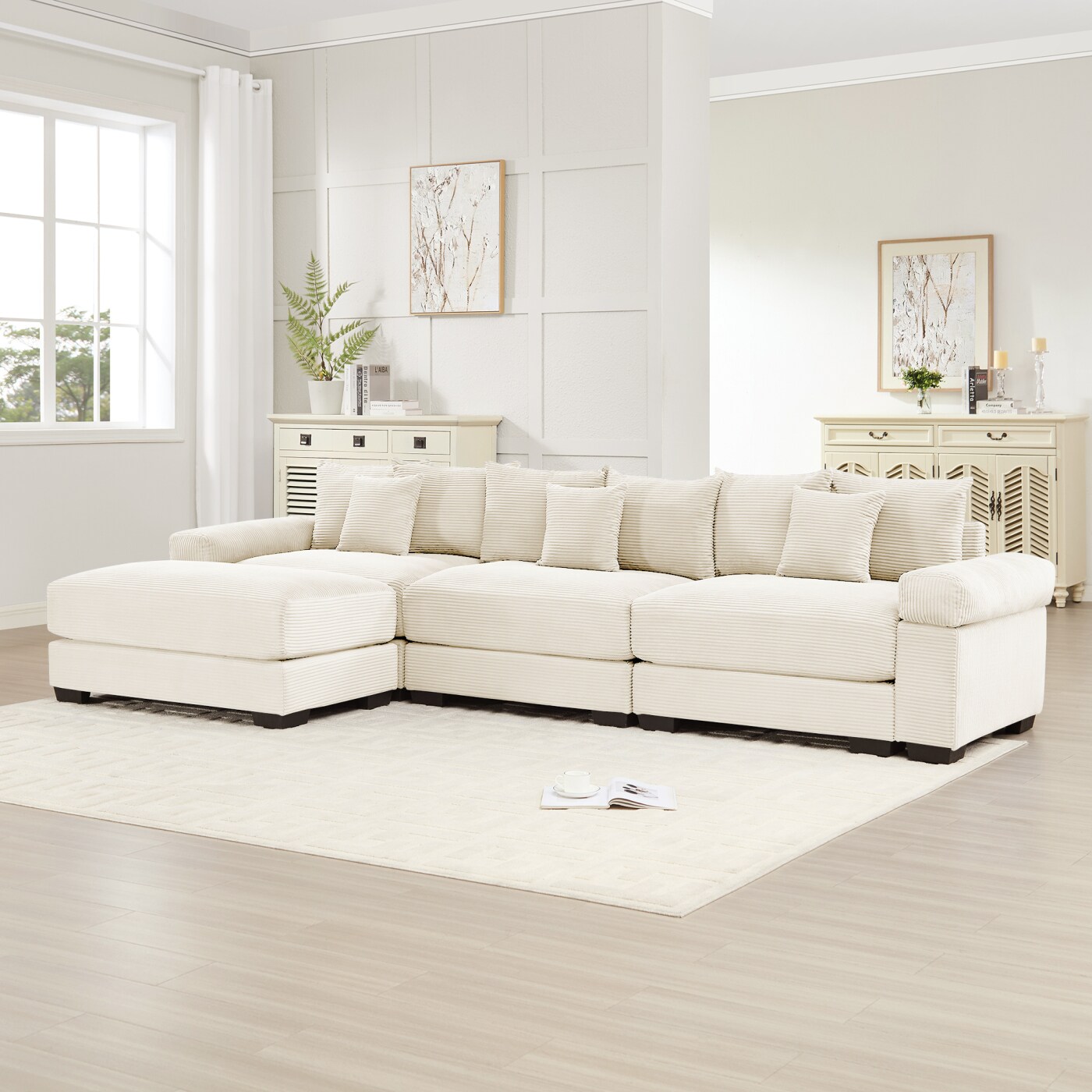 Streamdale Furniture Streamdale Oversized Cloud Modular L-Shape ...