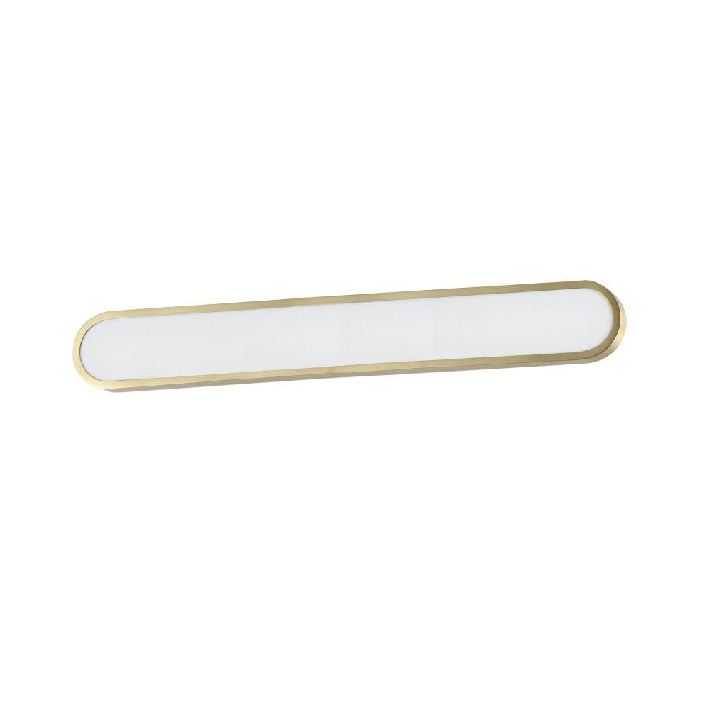 ET2 Latitude 1 - Light Gold Contemporary / Modern - LED Aluminum And Polycarbonate in the Wall ...