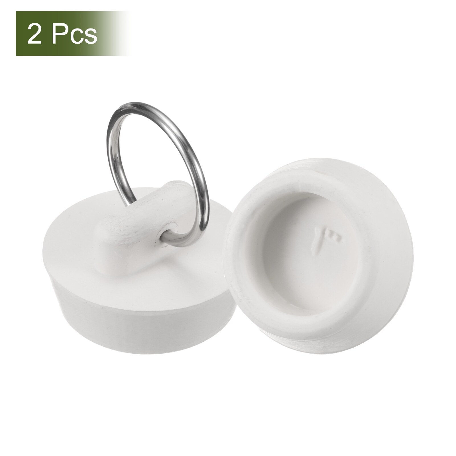 Unique Bargains 2pcs Tub Stoppers Rubber Bathtub Stoppers 1 Inch ...