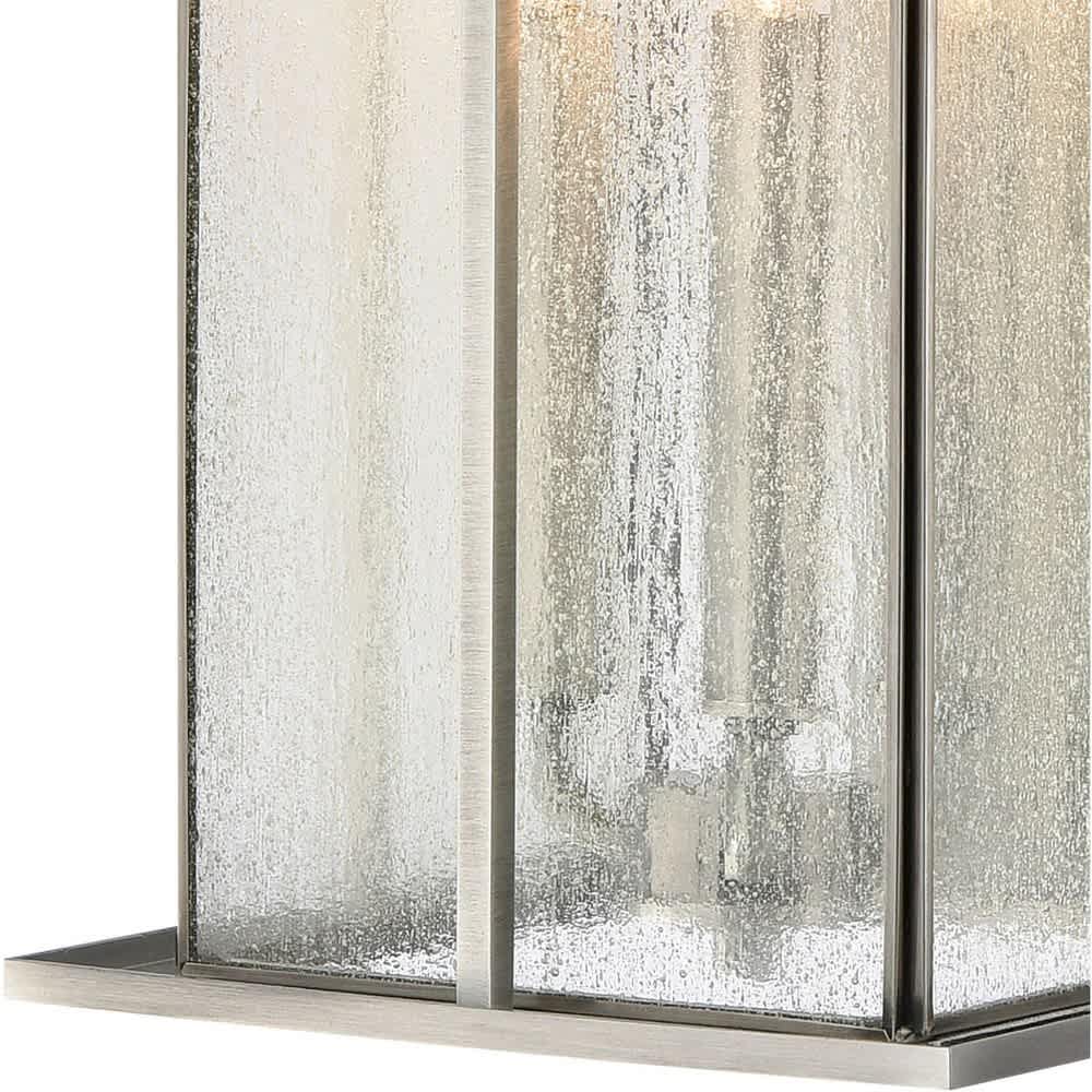 ELK Home Oak Park Antique Brushed Aluminum 3 - Light Wall Light ...