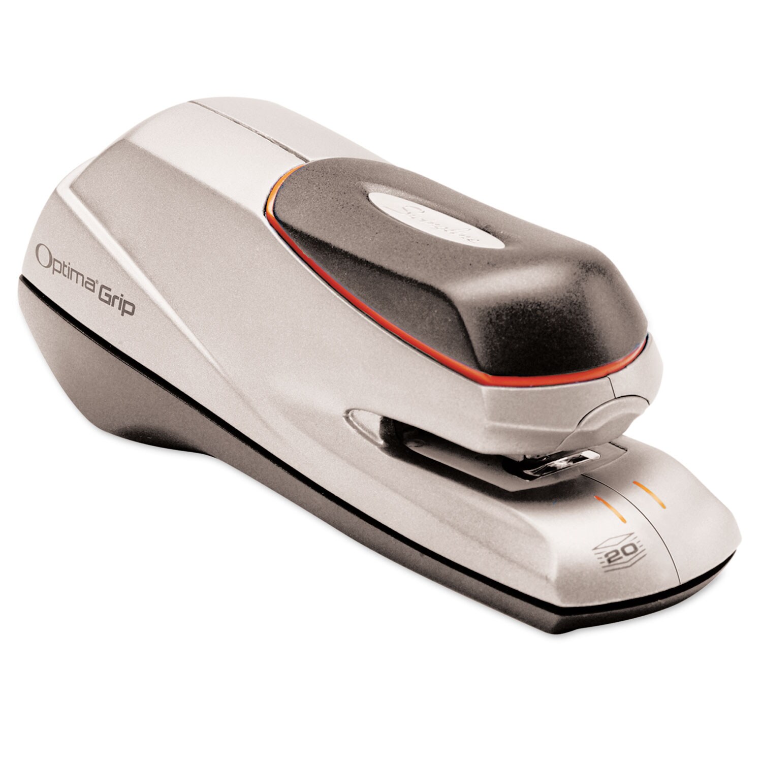 Swingline Optima Grip Electric Stapler 20 Sheet Capacity Black silver ...