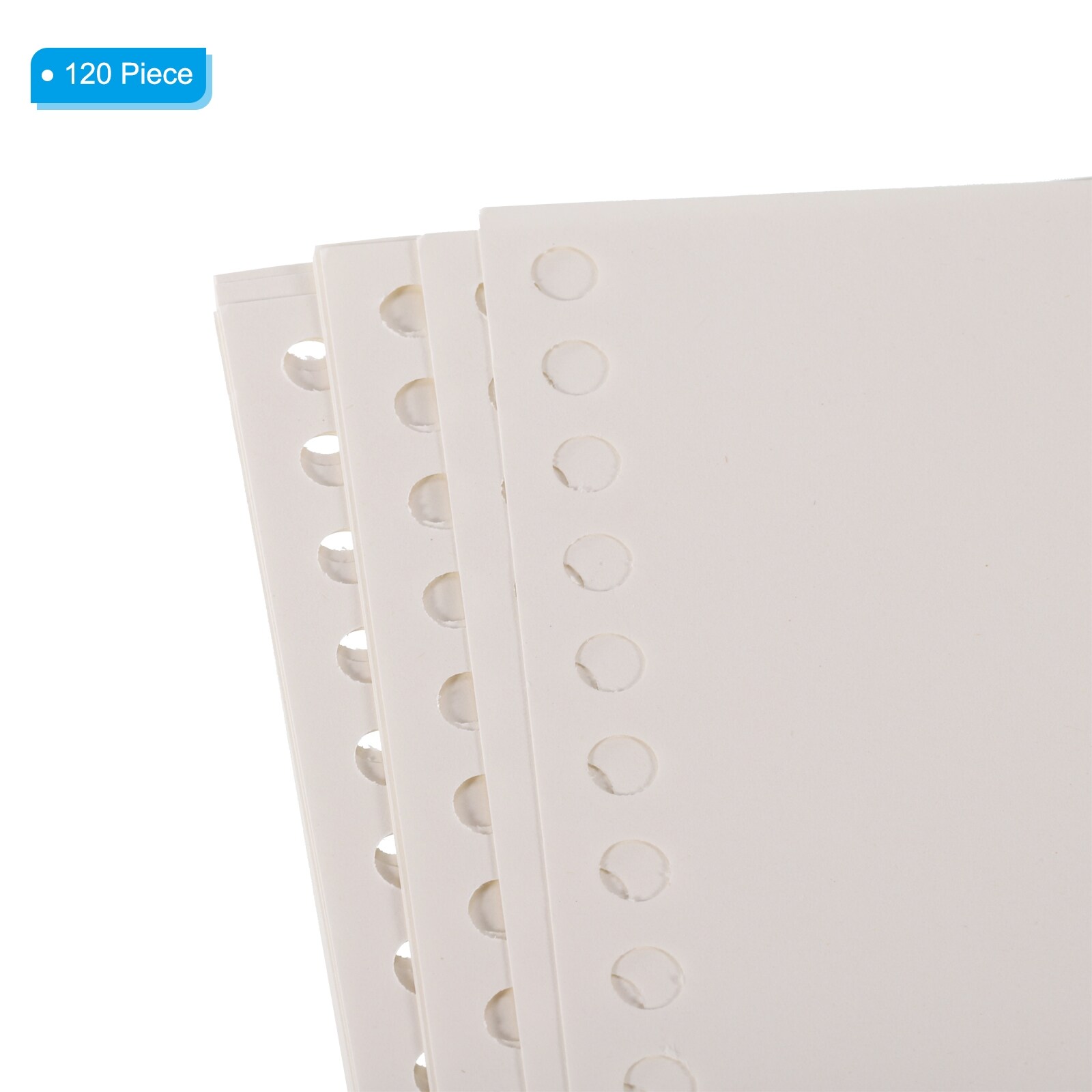PATIKIL A4 Loose Leaf Paper for Binders 3pcs Notebook Punch Filler ...