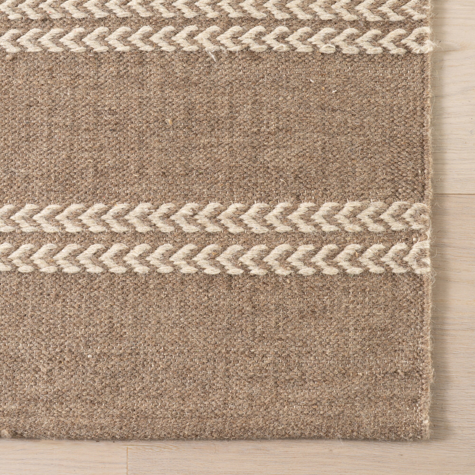 Rugs USA Nate Berkus York Striped Wool Cozy Area Rug in the Rugs ...