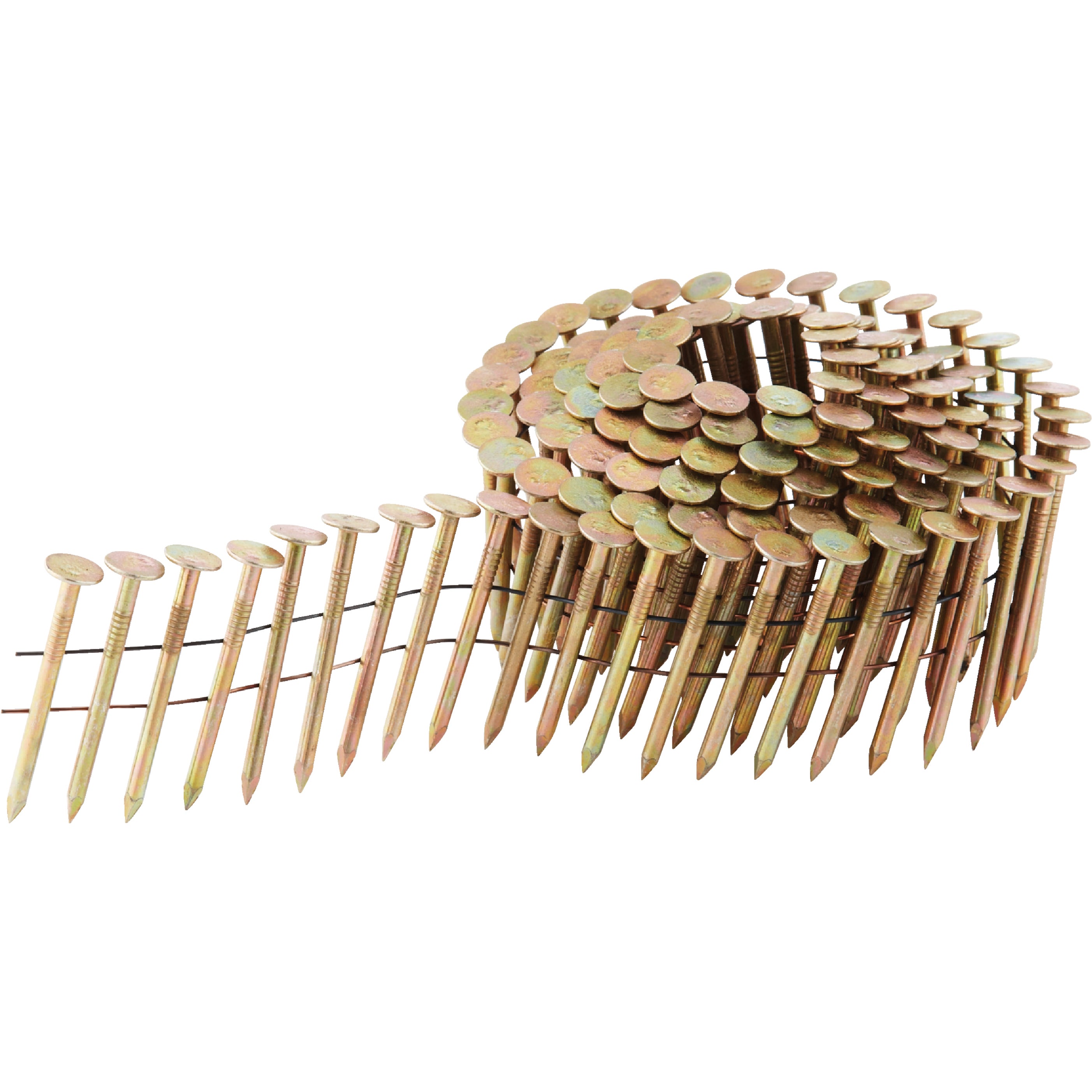 Bostitch 0.120 in x 1-3/4 in Galvanized Coil Roofing Nails 15 Angled ...