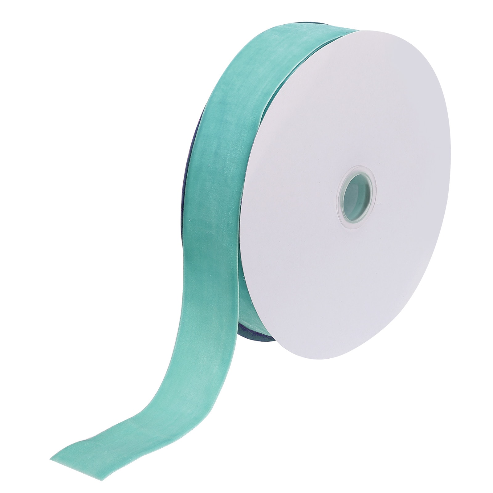 Unique Bargains Velvet Ribbon 1 1/2 Inch x 10 Yard Single Face Spool ...