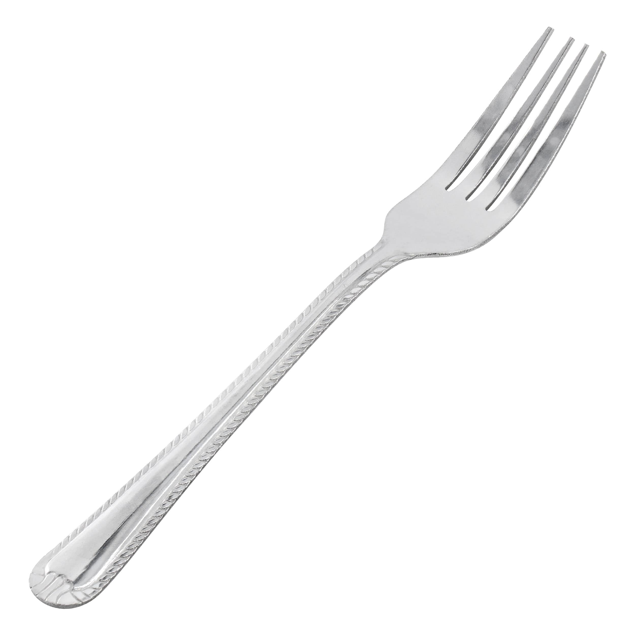 Gibson Home Tustin 6 Piece Stainless Steel Dinner Fork Flatware Set in ...
