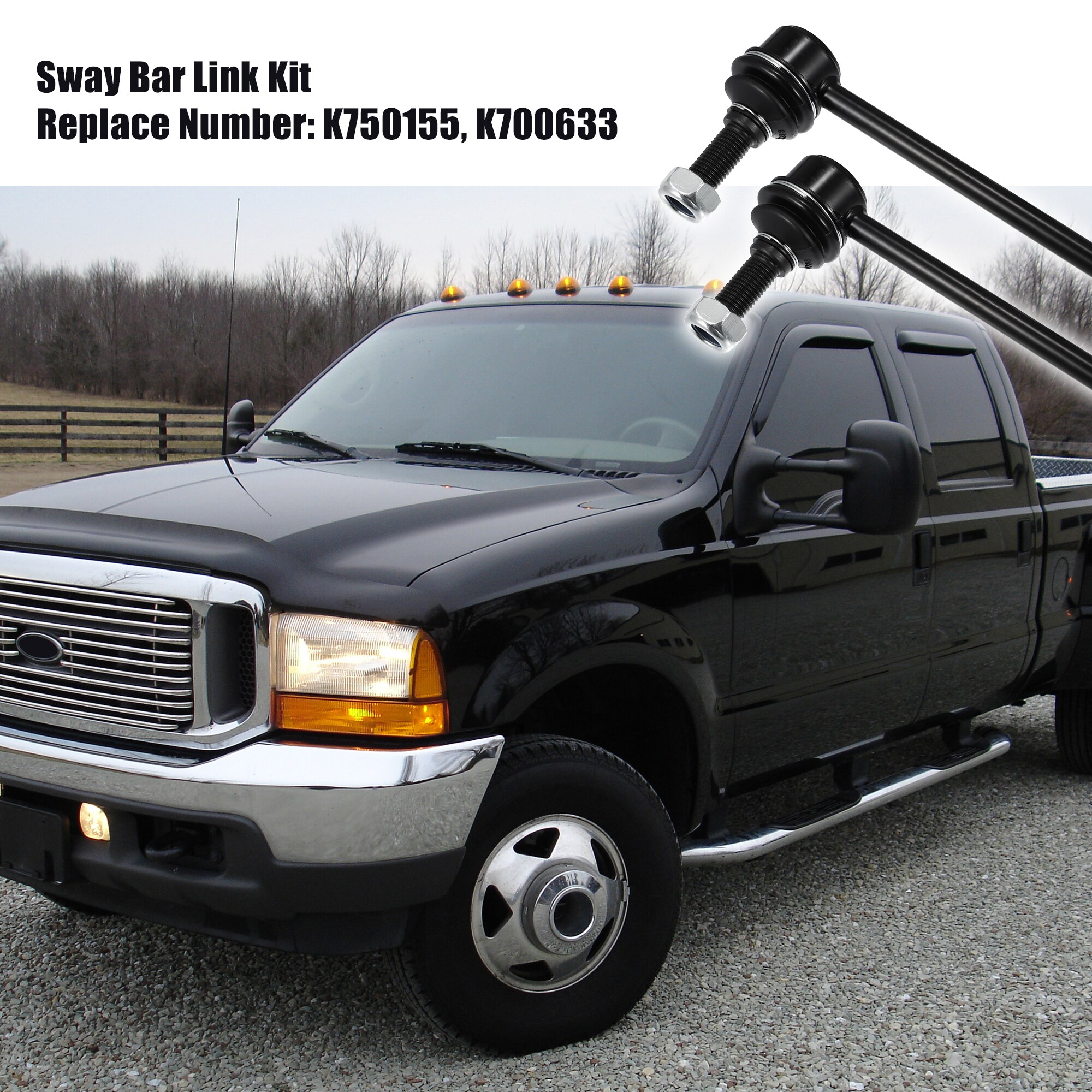 Unique Bargains Front Rear Sway Stabilizer Bar Link Fit for Chevrolet ...