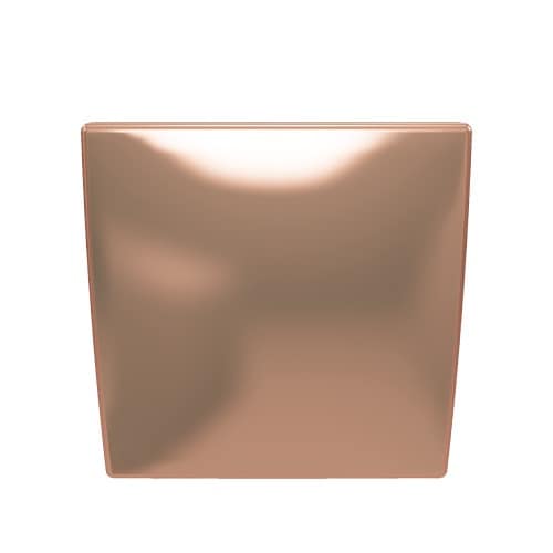 Hickory Hardware Studio Polished Copper Square Transitional Cabinet ...
