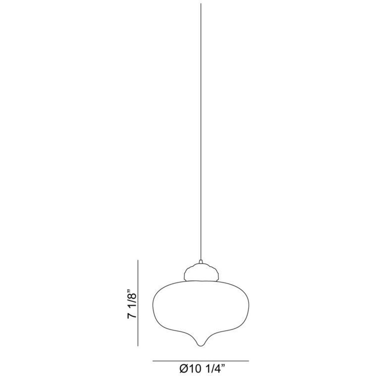 Matteo Lighting C41403CL Irresistible Organic Charm 1 Light 1025 inch ...
