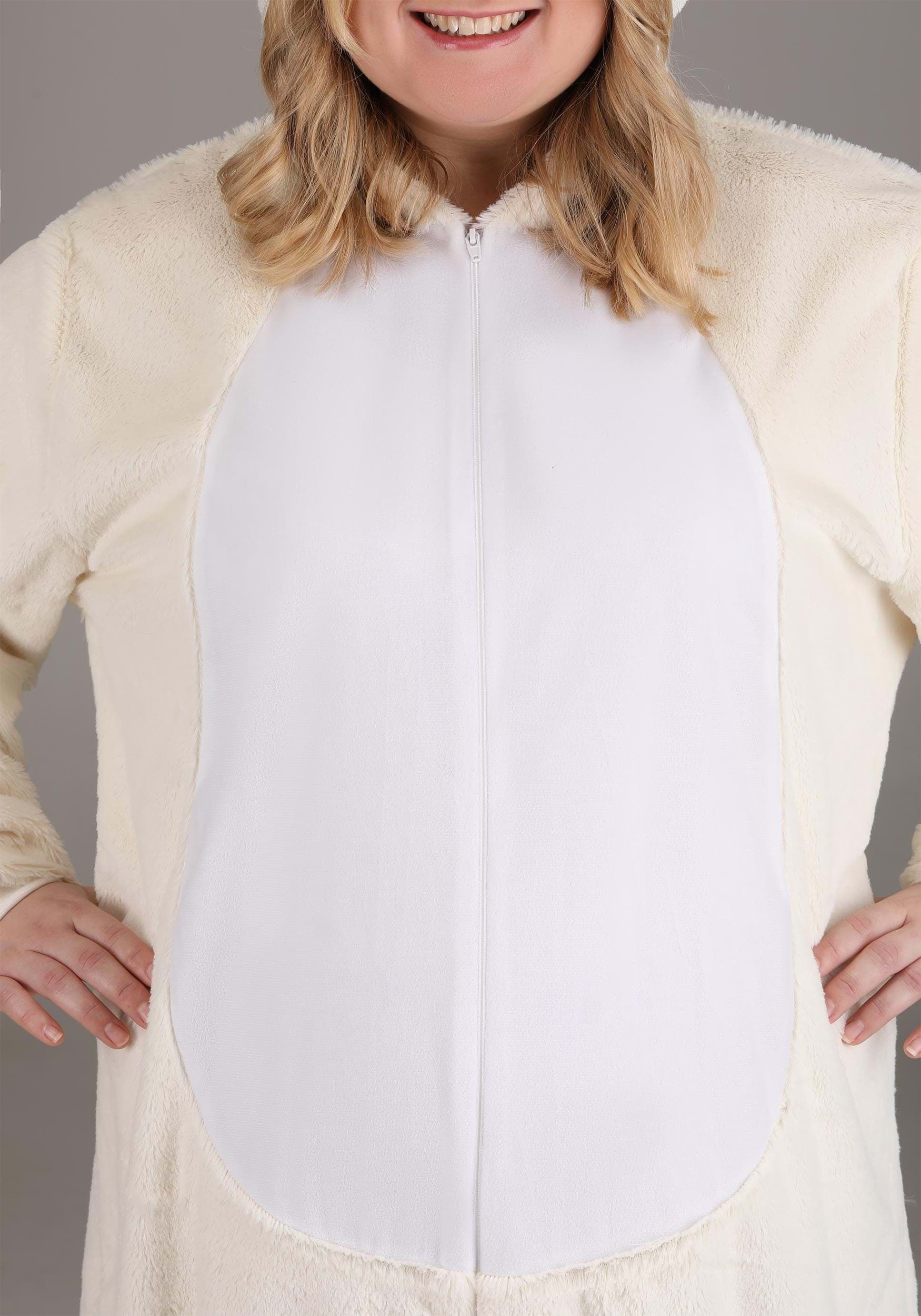 HalloweenCostumes.com FUN Costumes Plus Size White Polar Bear Adult ...