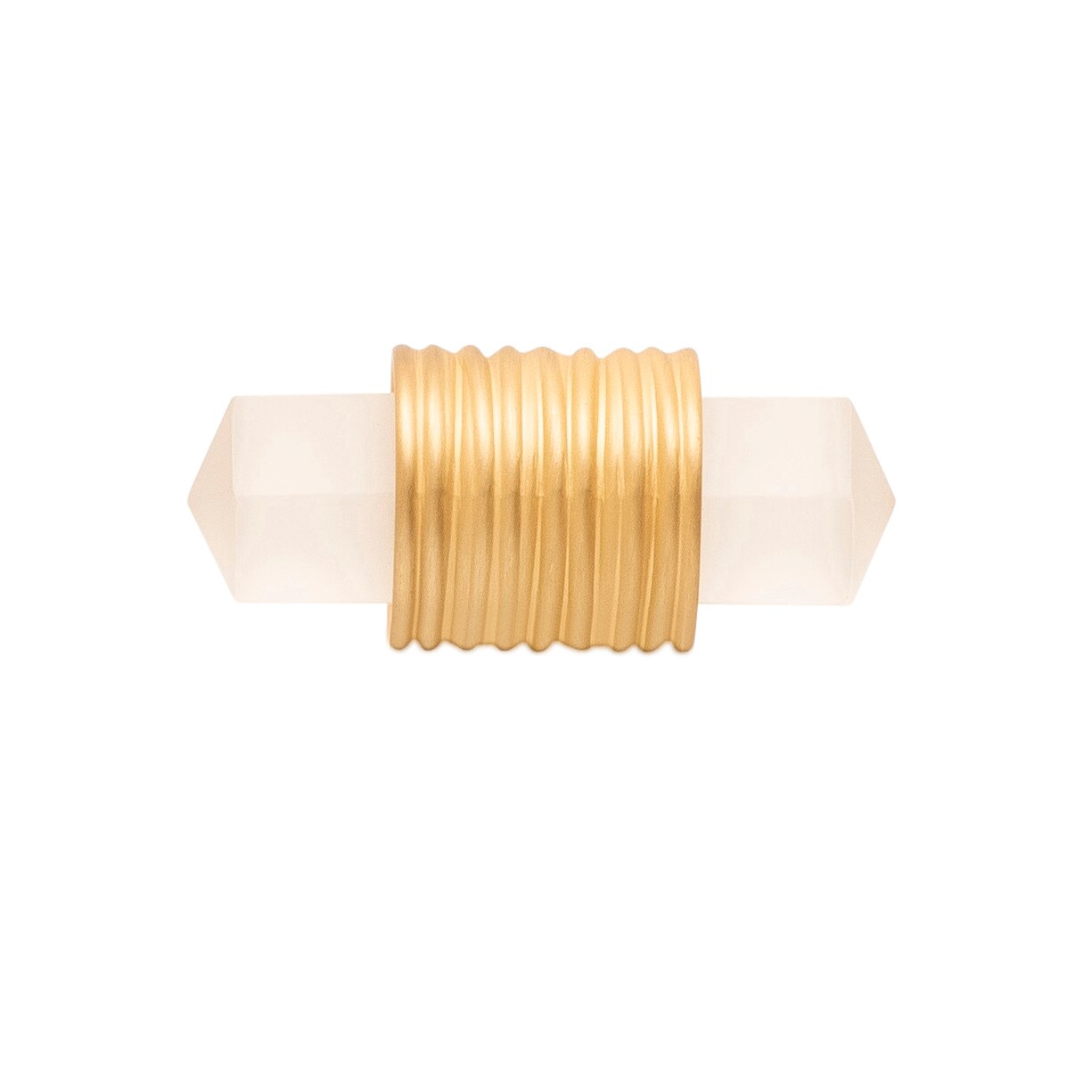 Belwith Keeler Chrysalis Brushed Golden Brass with Frosted Glass Bar ...