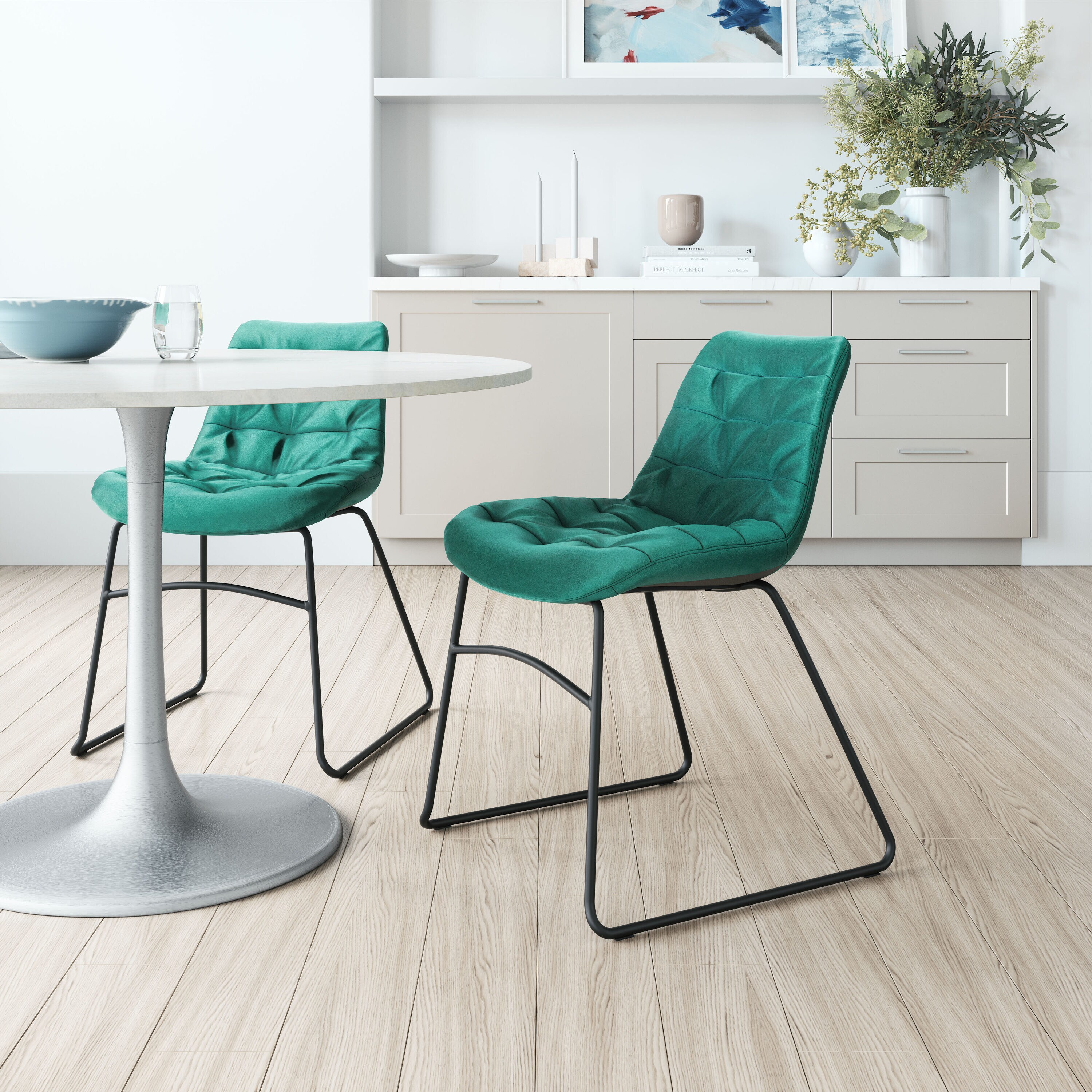 Zuo Modern Set of 2 Tammy Dining Chair Modern Plywood in the Dining ...