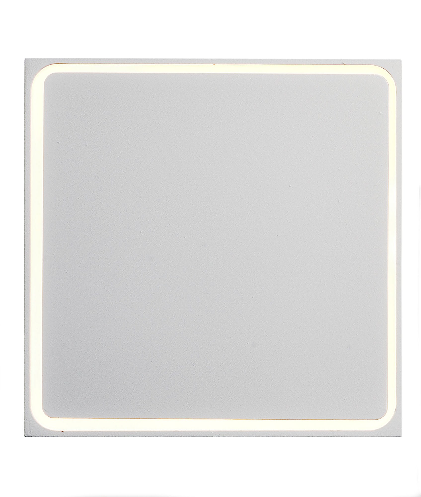 ET2 Alumilux Outline 1-Light Contemporary / Modern White Led Outdoor ...